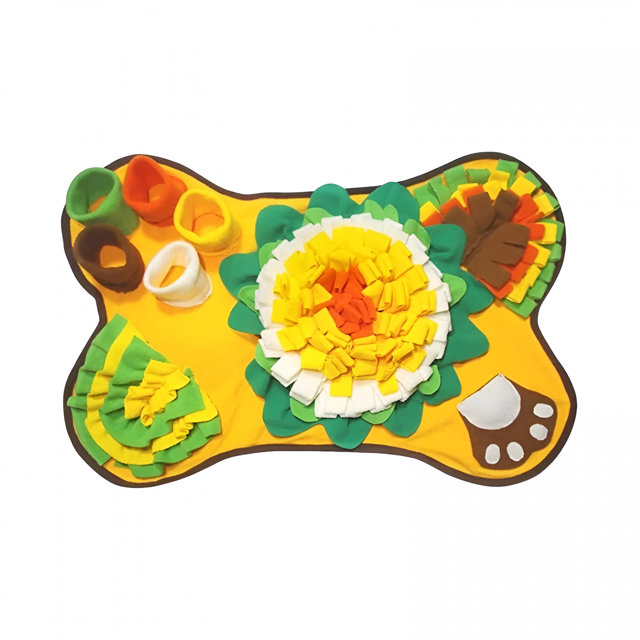 BESTSKY Dog Snuffle Mat - Puppy Sniffing Pad,Slow Eating Training Pad ...