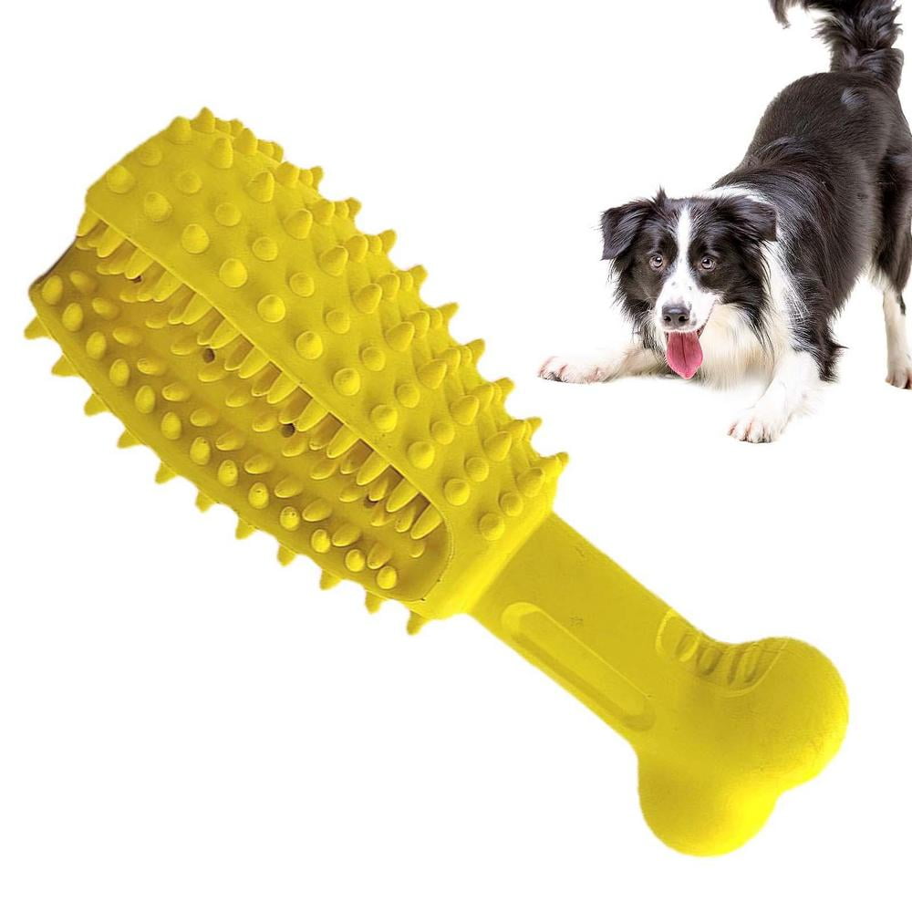 BESTSKY Dog Teeth Cleaning Toy Tough Toothbrush Dog Chew Toy ...