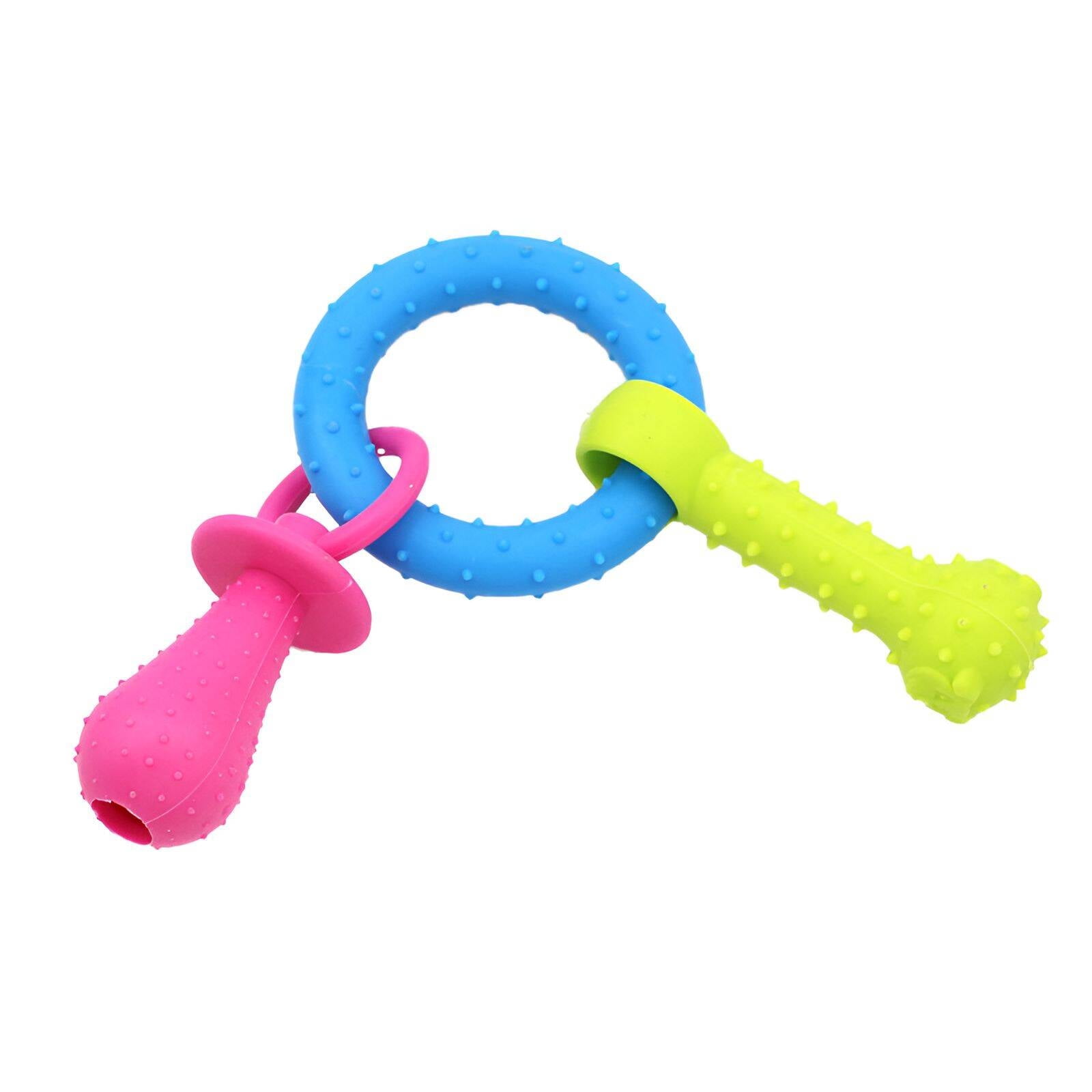 BESTSKY Dog Toys,Pacifier Bone Shape Vibrating Dog Ball,Unique Design ...