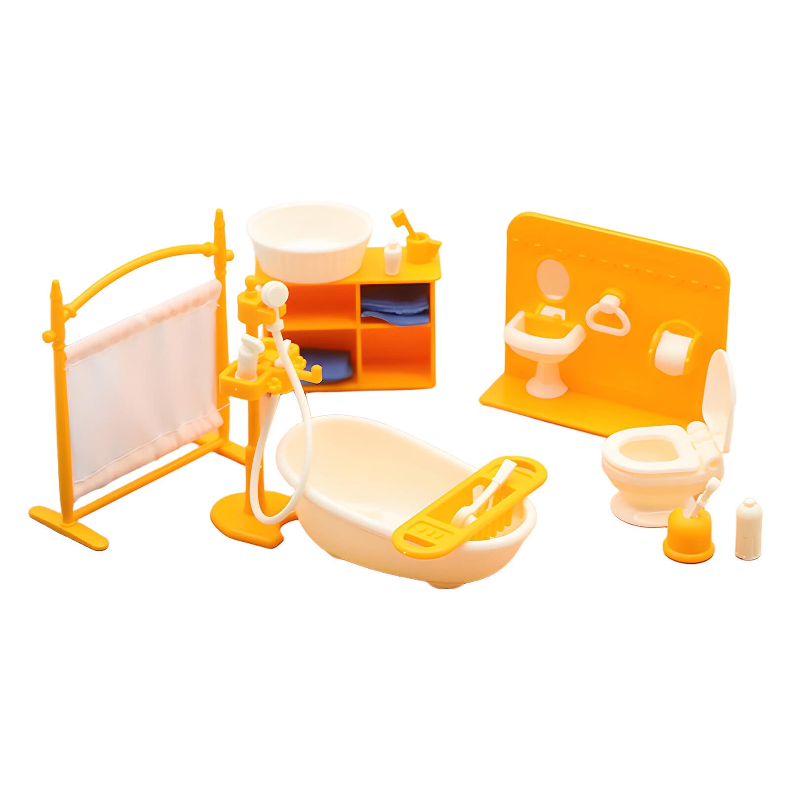 BESTSKY Dollhouse Furniture Set Rich and Diverse Accessories Doll House ...