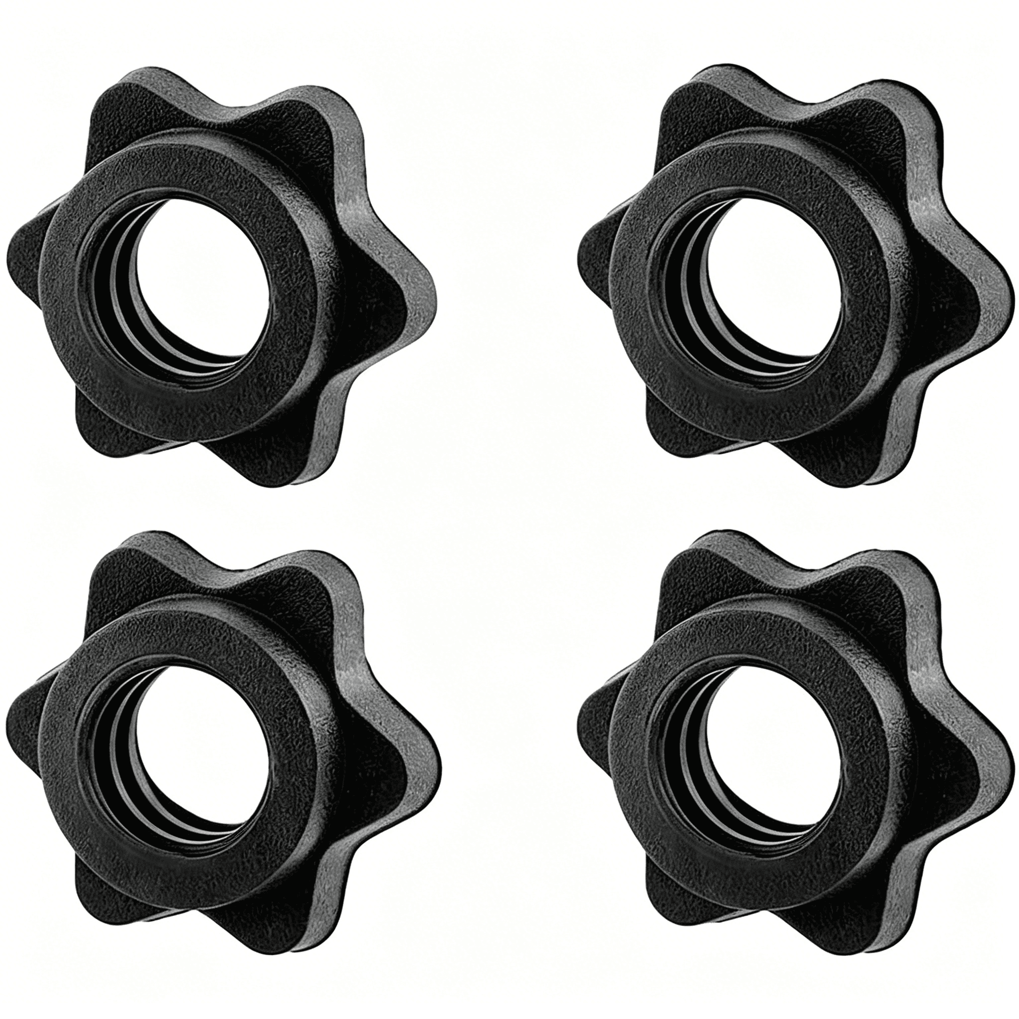 BESTSKY Dumbbell Collars 1 Inch Dumbbell Hex Nut Barbell Collar Clamps ...
