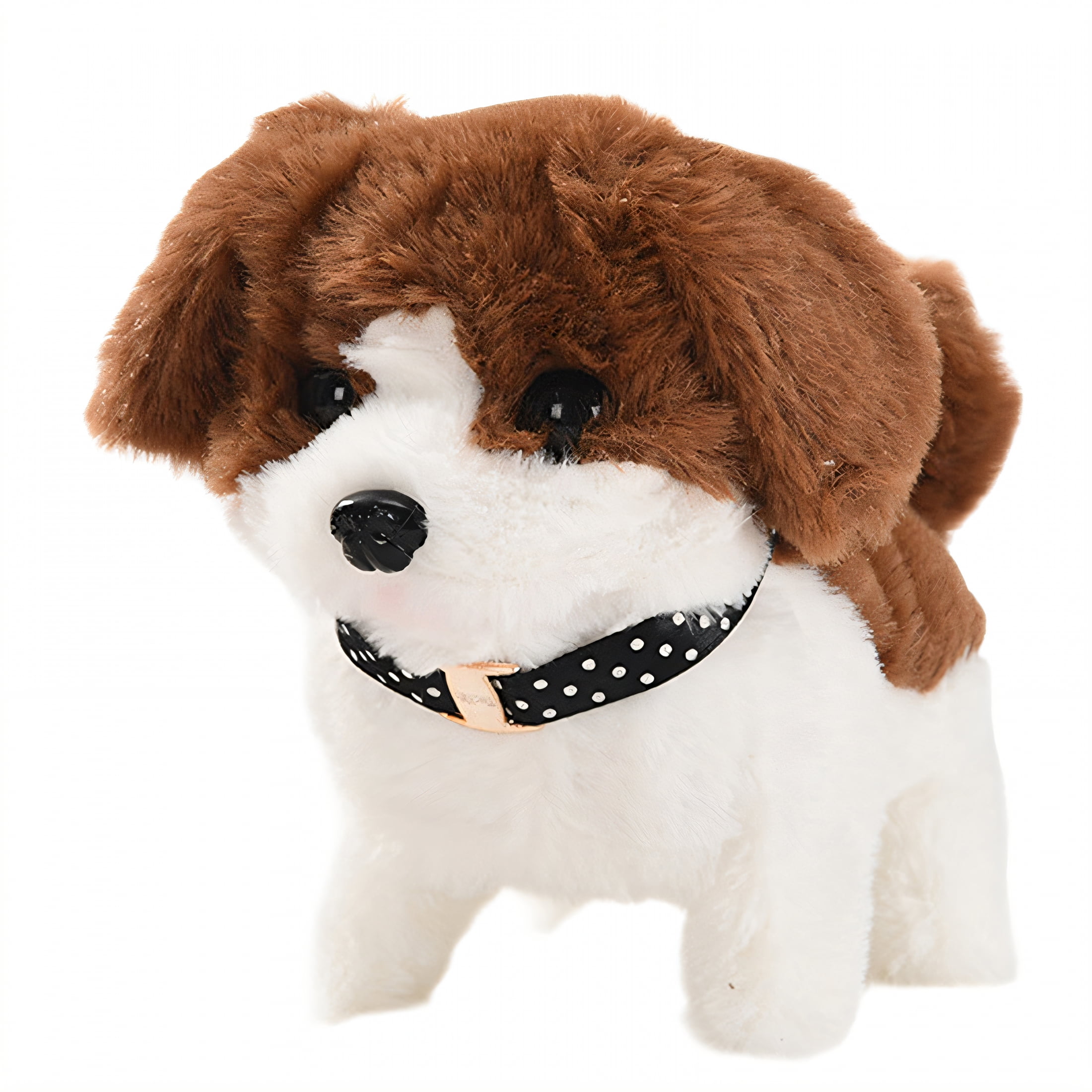 BESTSKY Electronic Plush Dog,Puppy Dog Toy Remote Control Leash,Barks ...