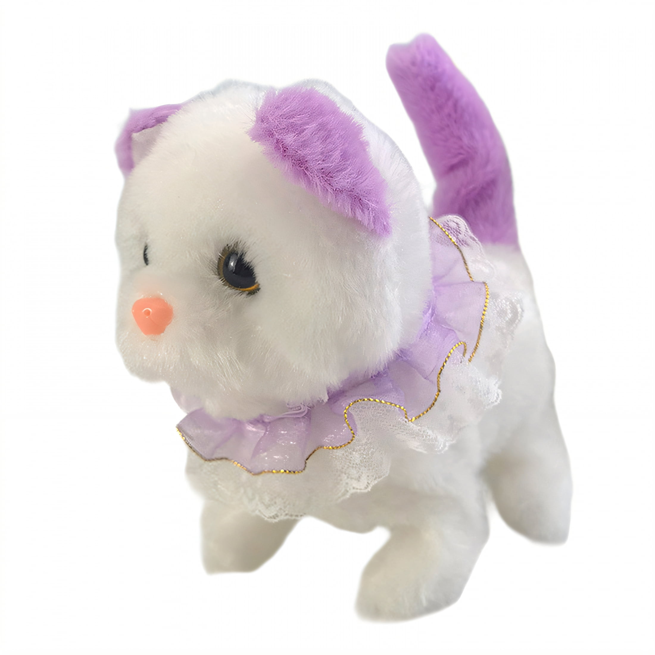 BESTSKY Electronic Plush Dog,Wags Dog Toy Remote Control Leash,Stroke ...