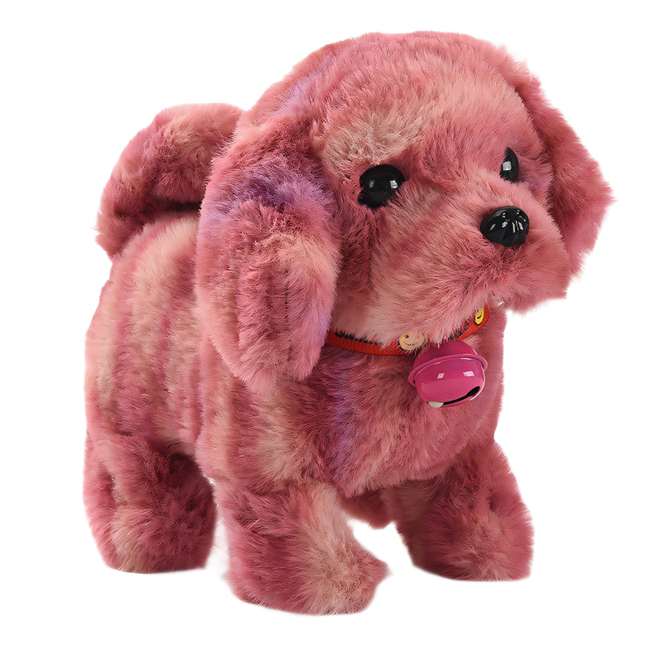 BESTSKY Electronic Plush Dog,Walks Dog Toy Remote Control Leash ...