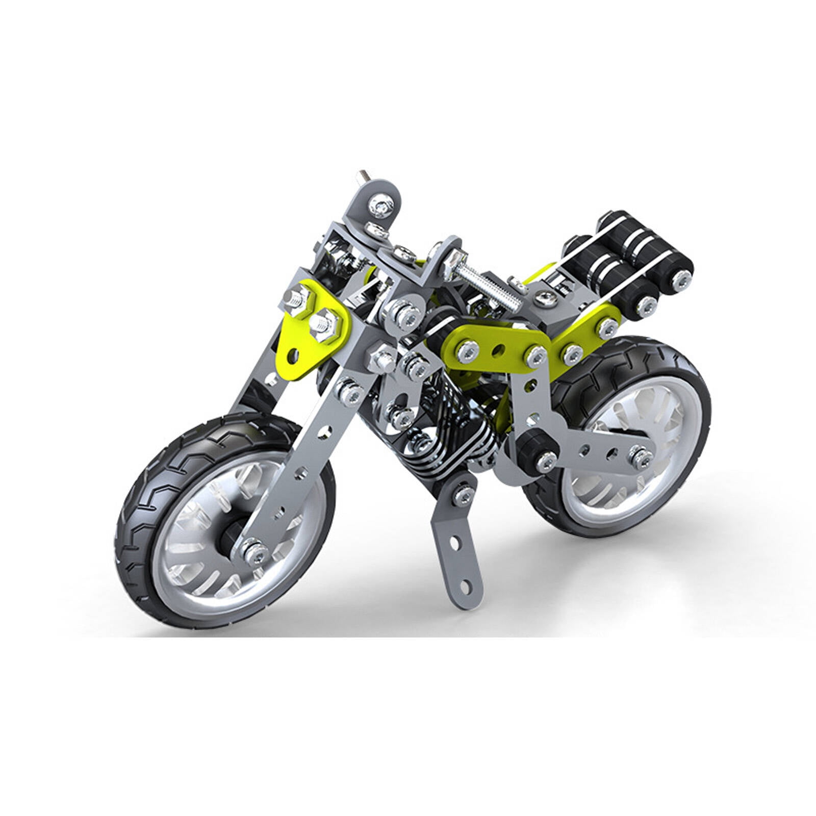 BESTSKY Erector Set Motorcycle,Stainless Steel Metal Building Sets ...