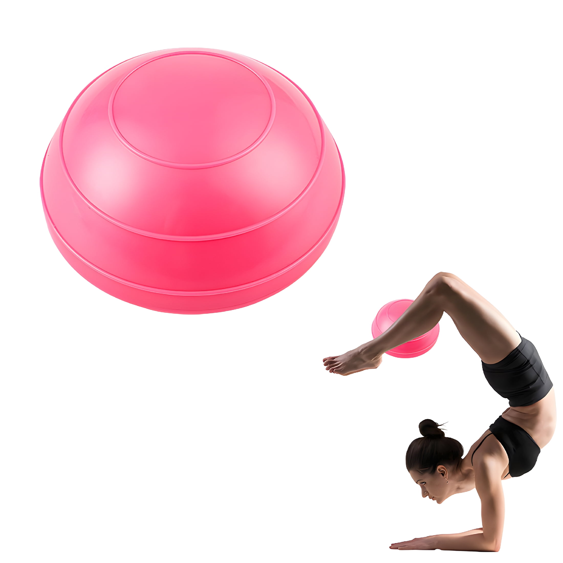 BESTSKY Exercise Ball,6.3"*6.3"*3.15" Exercise Balls,Anti-Slip Texture ...