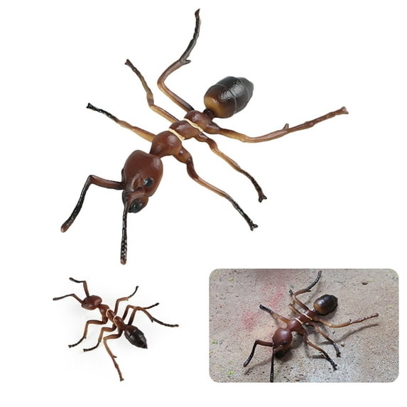 BESTSKY Fake Bugs,Ant Ornament Bug Toys,Solid Touch Plastic Insect ...
