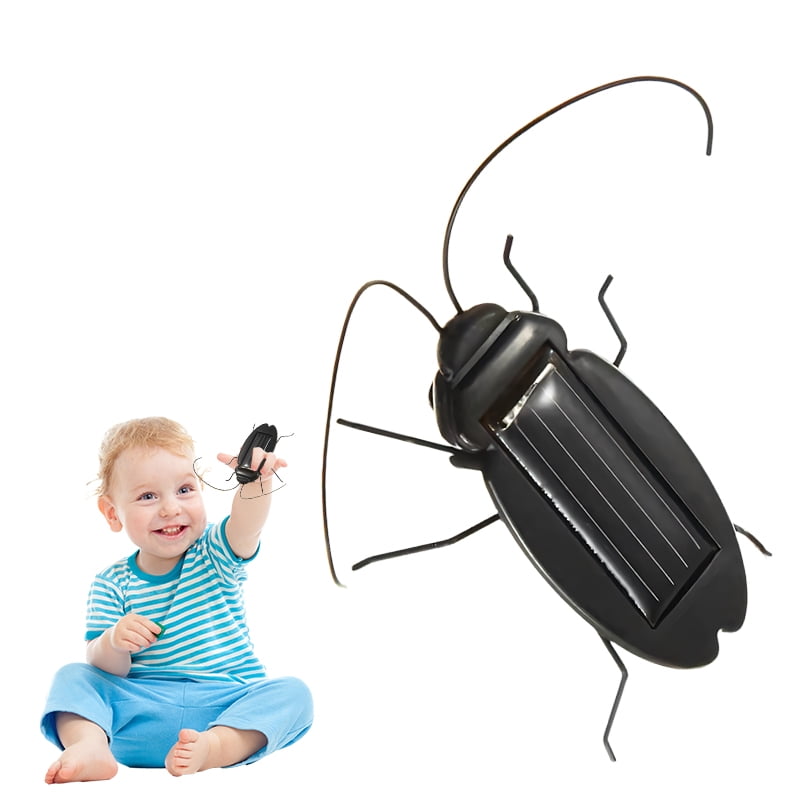 BESTSKY Fake Bugs,Cockroach Toy Animals,Eco Friendly Solar Power ...