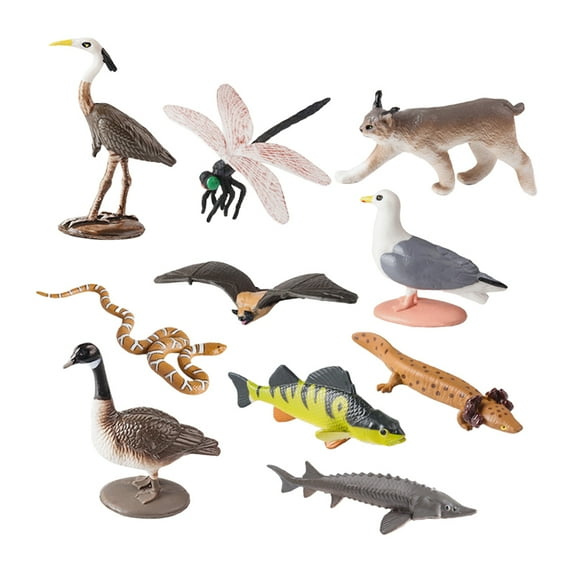 BESTSKY Fake Bugs,North American Lake Animals Bug Toys,Professional ...