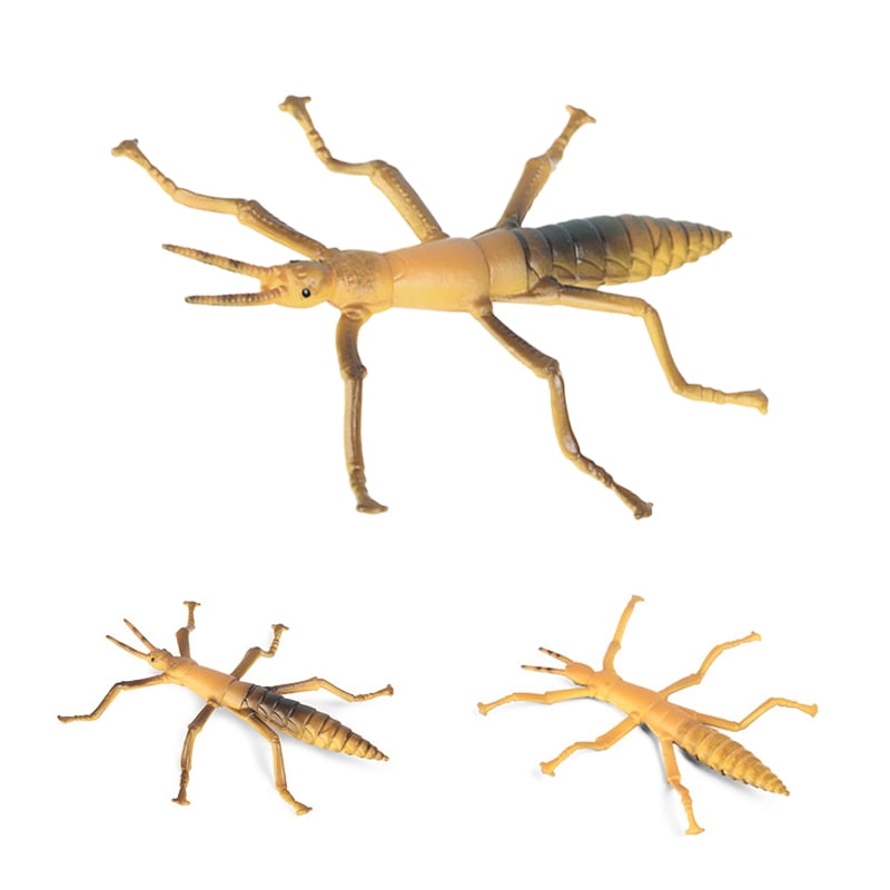 BESTSKY Fake Bugs,Stick Insect Plastic Bugs,Accurate Shape Bug Toys ...