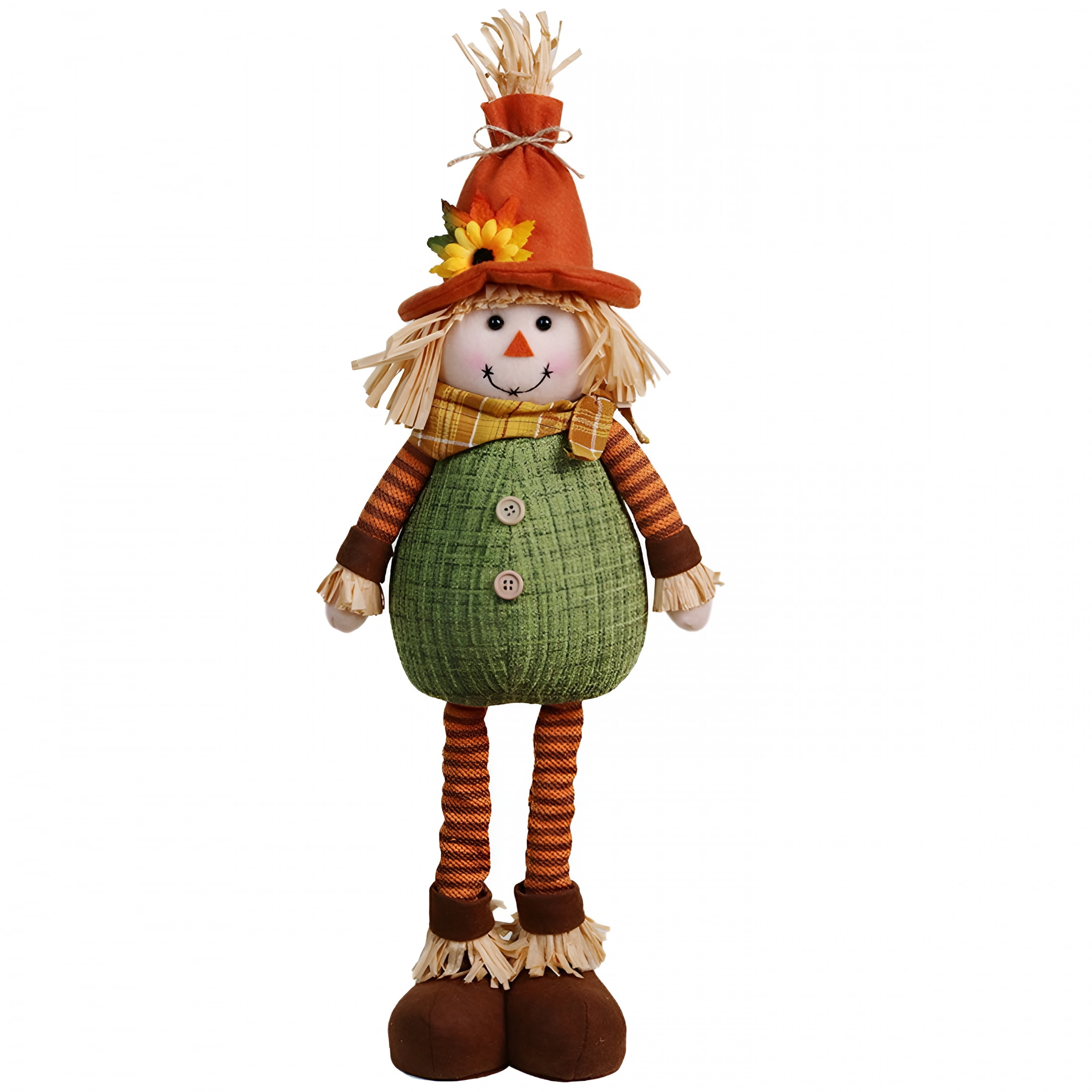 BESTSKY Fall Scarecrow Doll Thanksgiving Decorations Scarecrows Plush ...