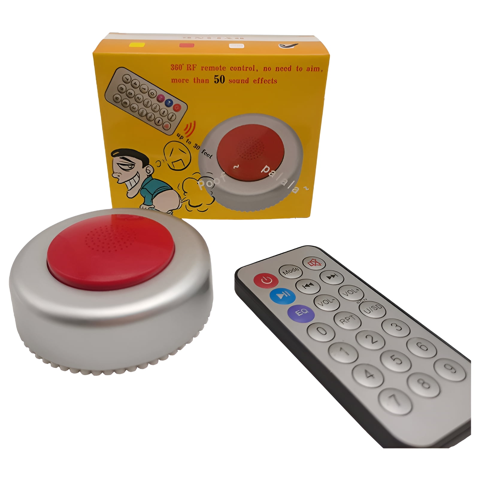 BESTSKY Fart Machine,Diverse Fart Noises Pooter Fart Toy,Super Small ...