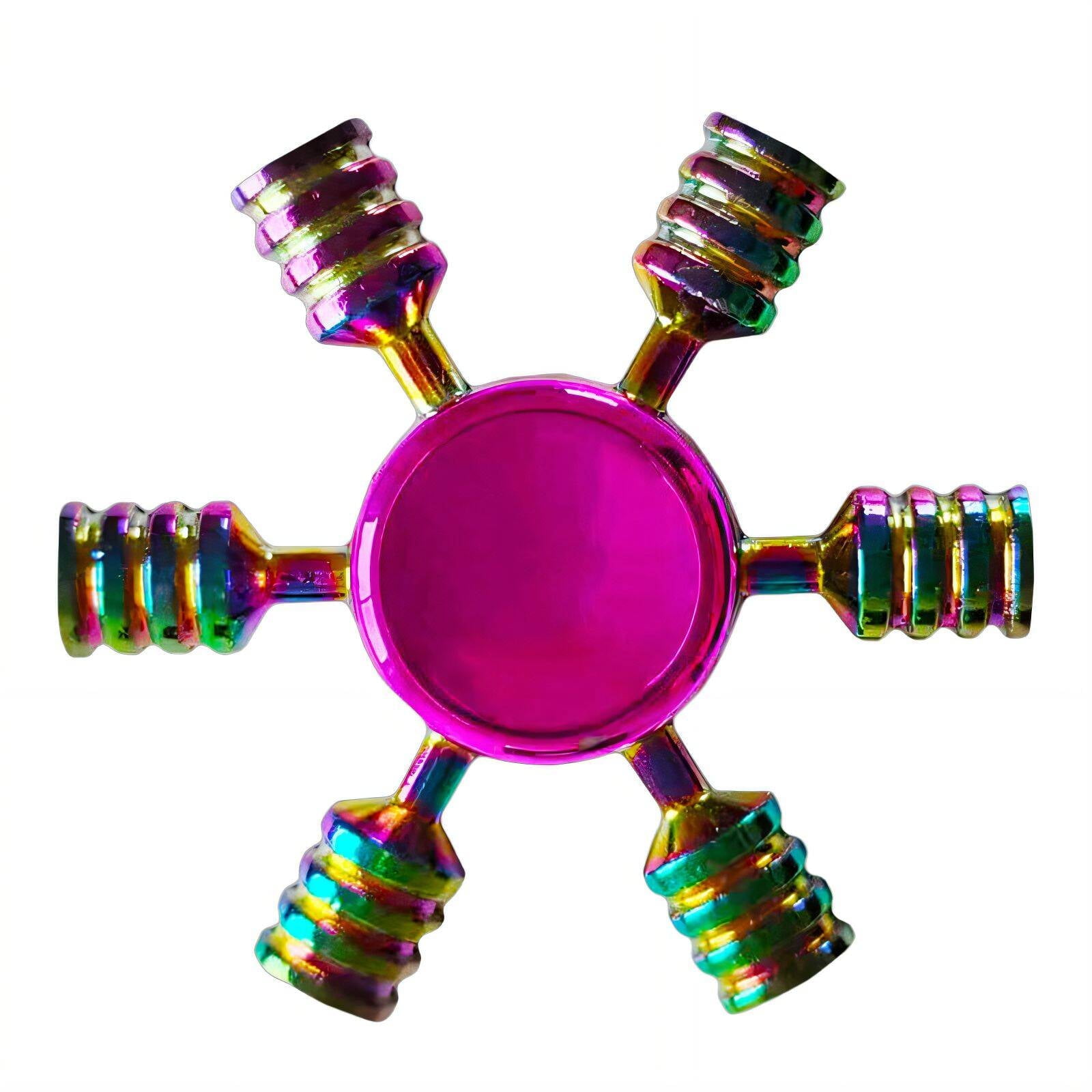 BESTSKY Fidget Toys Adults,Colorful Metal Fidget Toy,Fidget Spinners ...