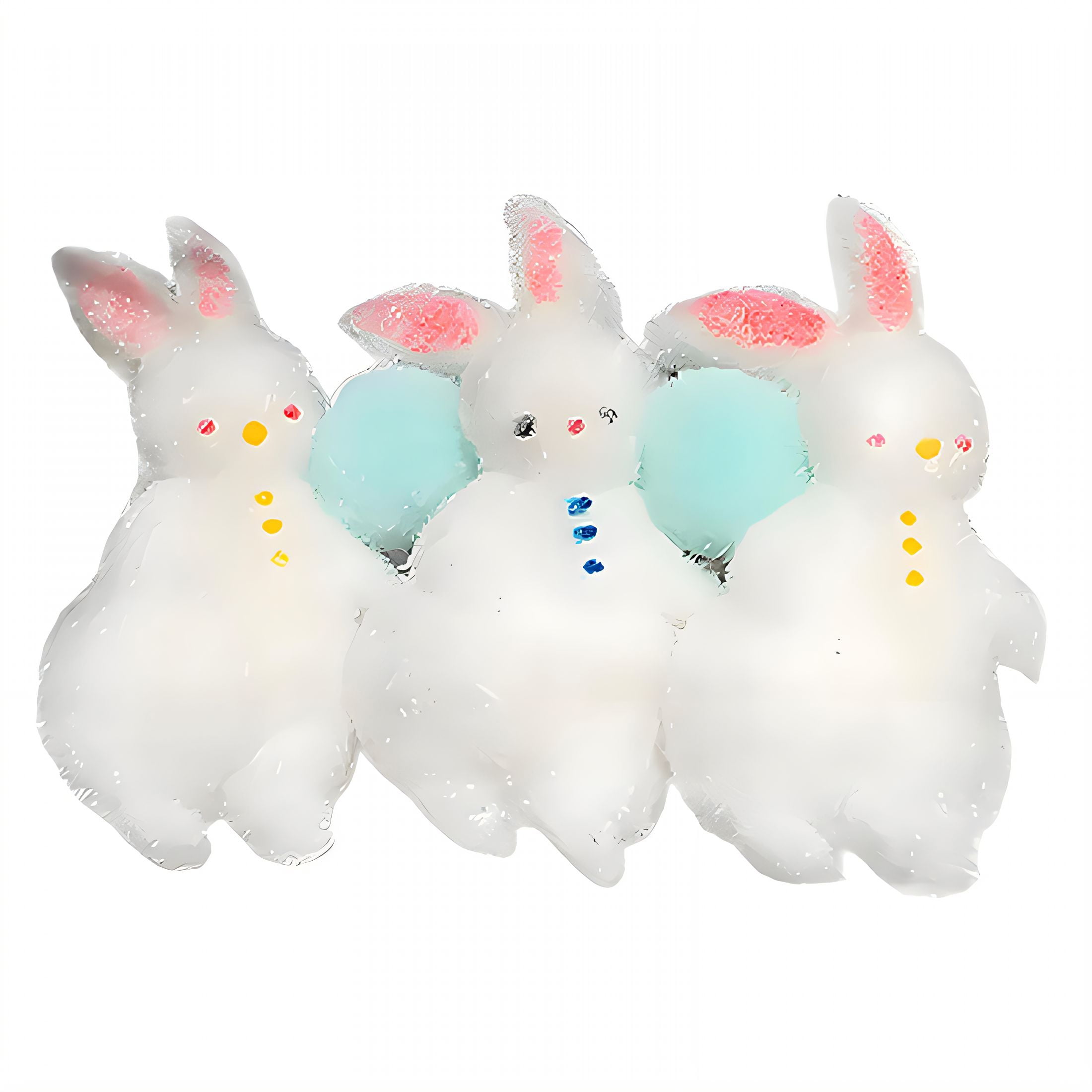 BESTSKY Figette Toys,Cute Bounce Sensory Toys,Stress-Free Feel Squishy ...