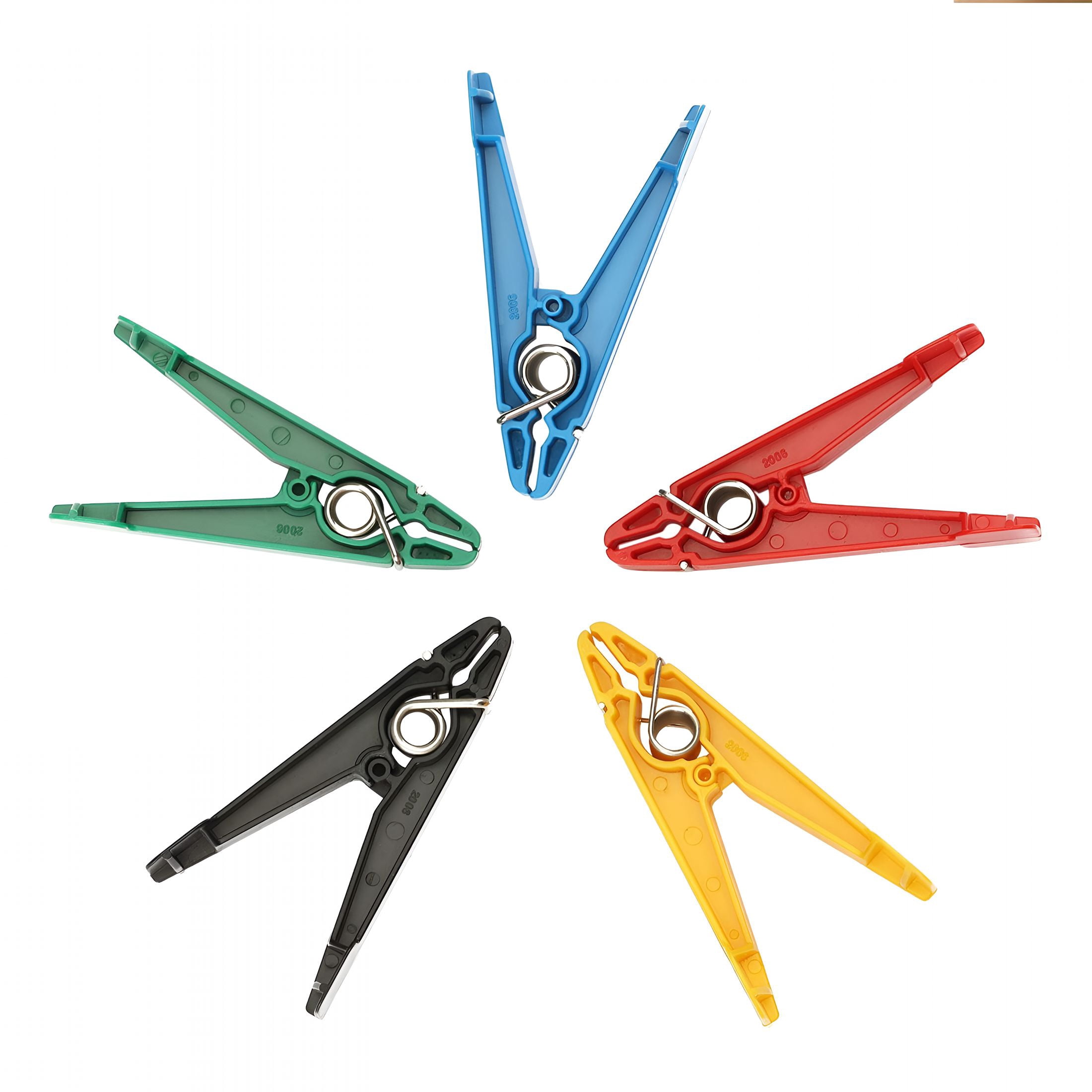 BESTSKY Finger Exerciser Set - 5 Resistance Clips for Hand Therapy ...