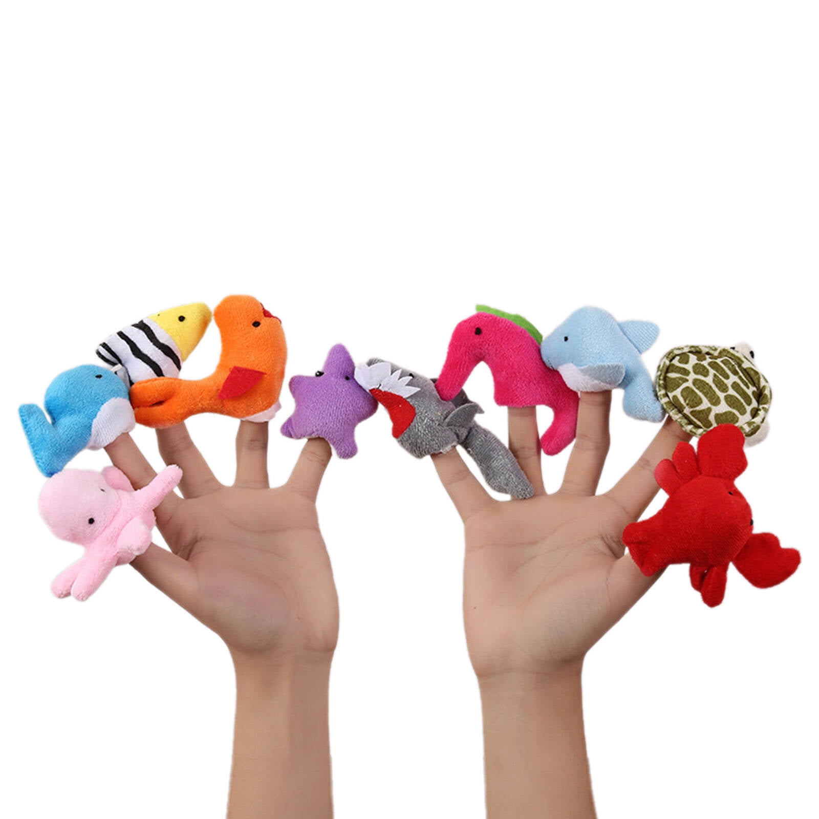 BESTSKY Finger Puppets,Storytelling Tool Hand Puppets,Baby Interaction ...