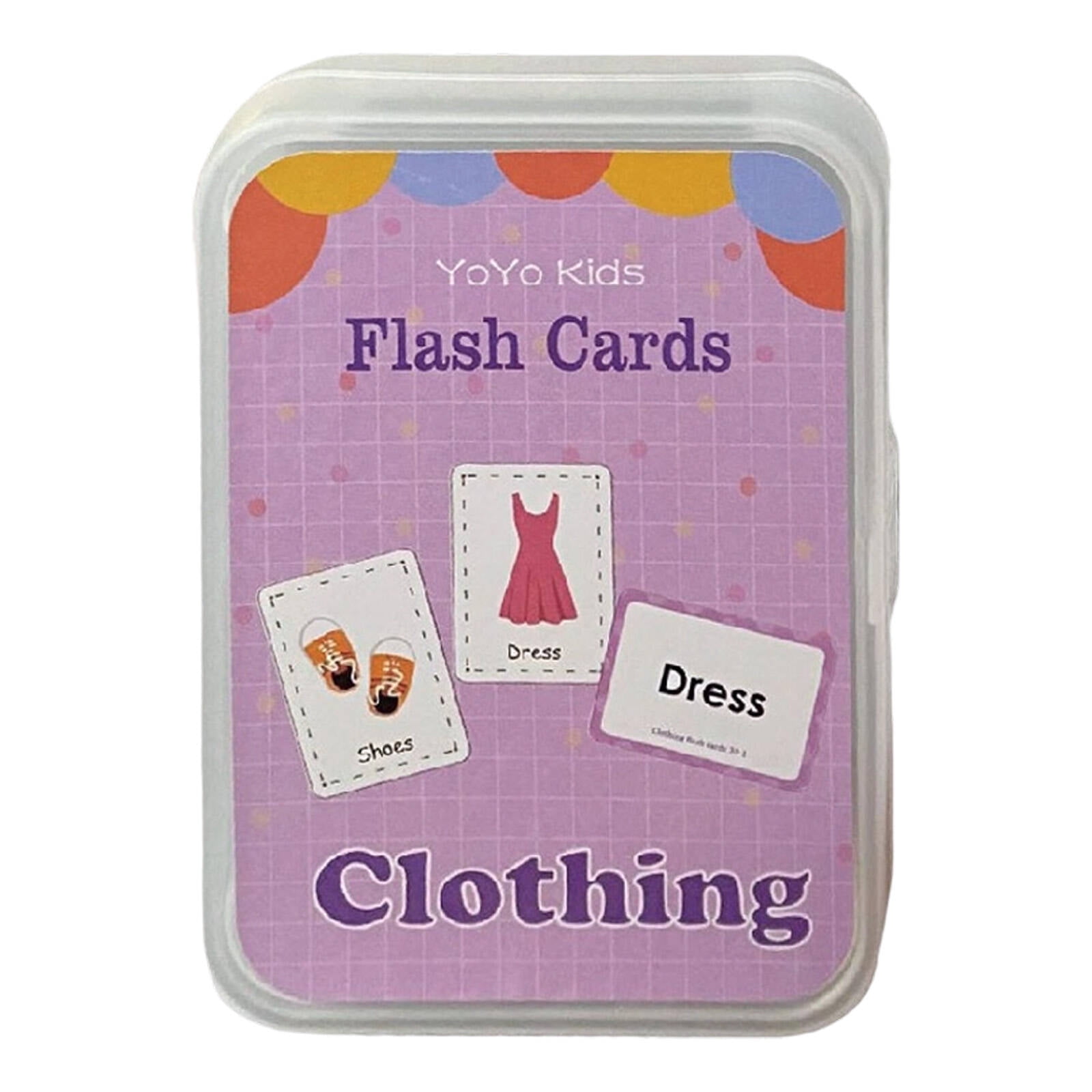 BESTSKY Flash Cards,Bright Colors Flash Cards for Toddlers,Reinforce ...