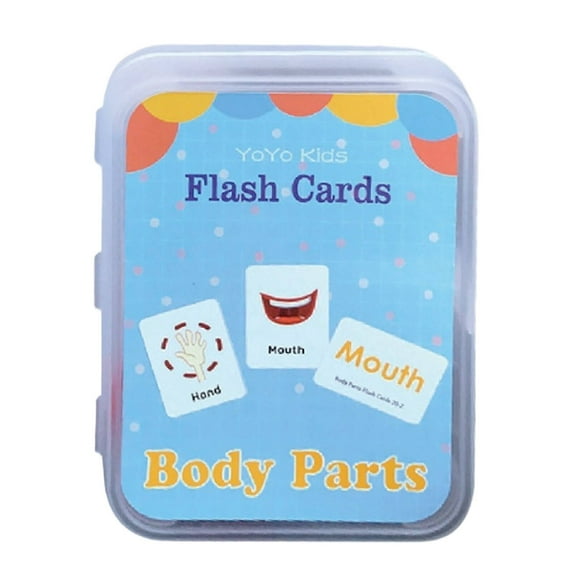 BESTSKY Flash Cards,Fun Learning Flash Cards for Toddlers,Ring Binding ...