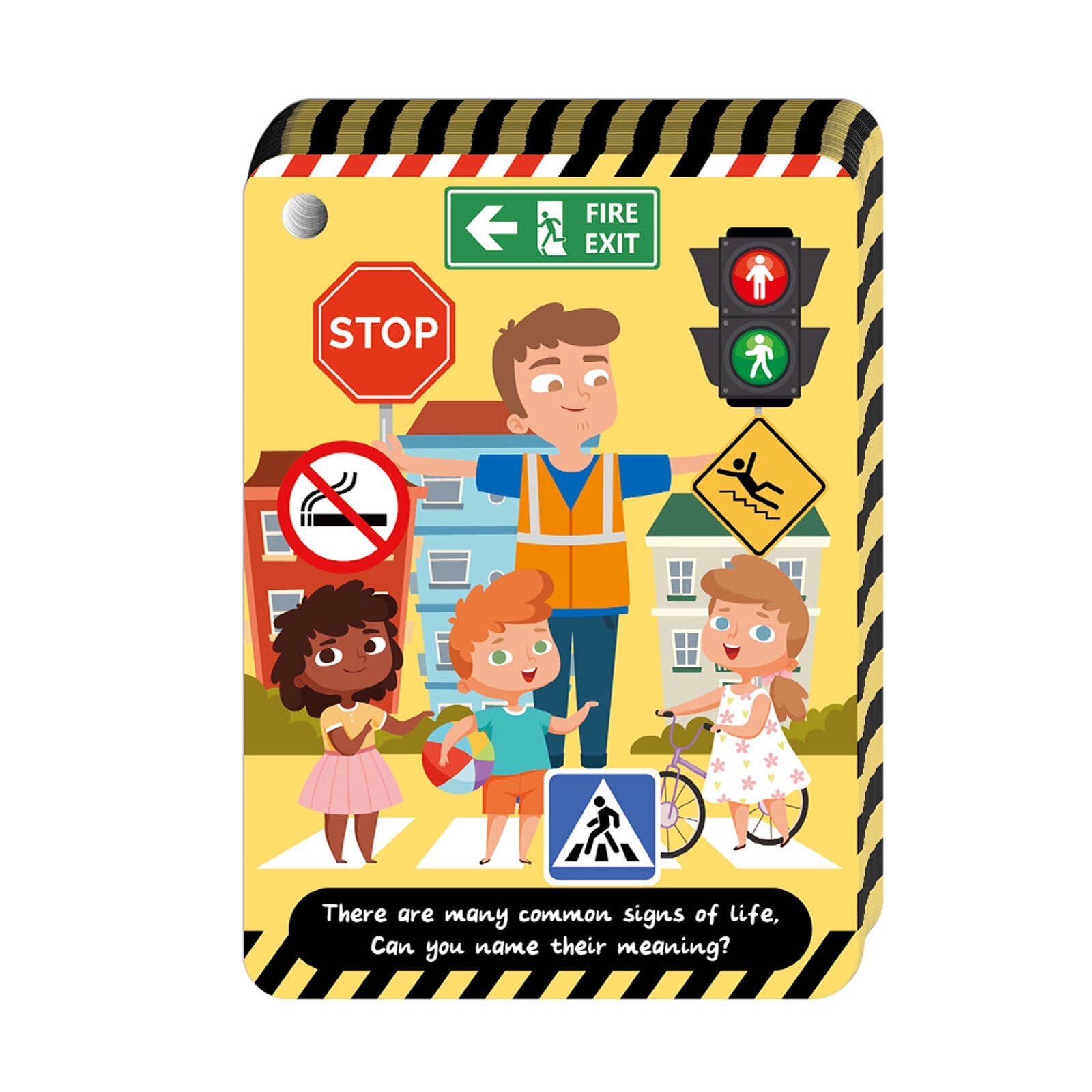 BESTSKY Flash Cards,Multi-Sensory Education Toddler Flash Cards,Image ...