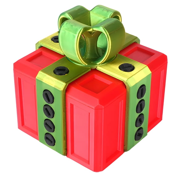 BESTSKY Funny 3D Printed Annoying Gift Box with Screws,Christmas ...