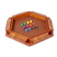 BESTSKY Gift Toys Shut The Box Game Wooden Dice Board Game For 6 ...