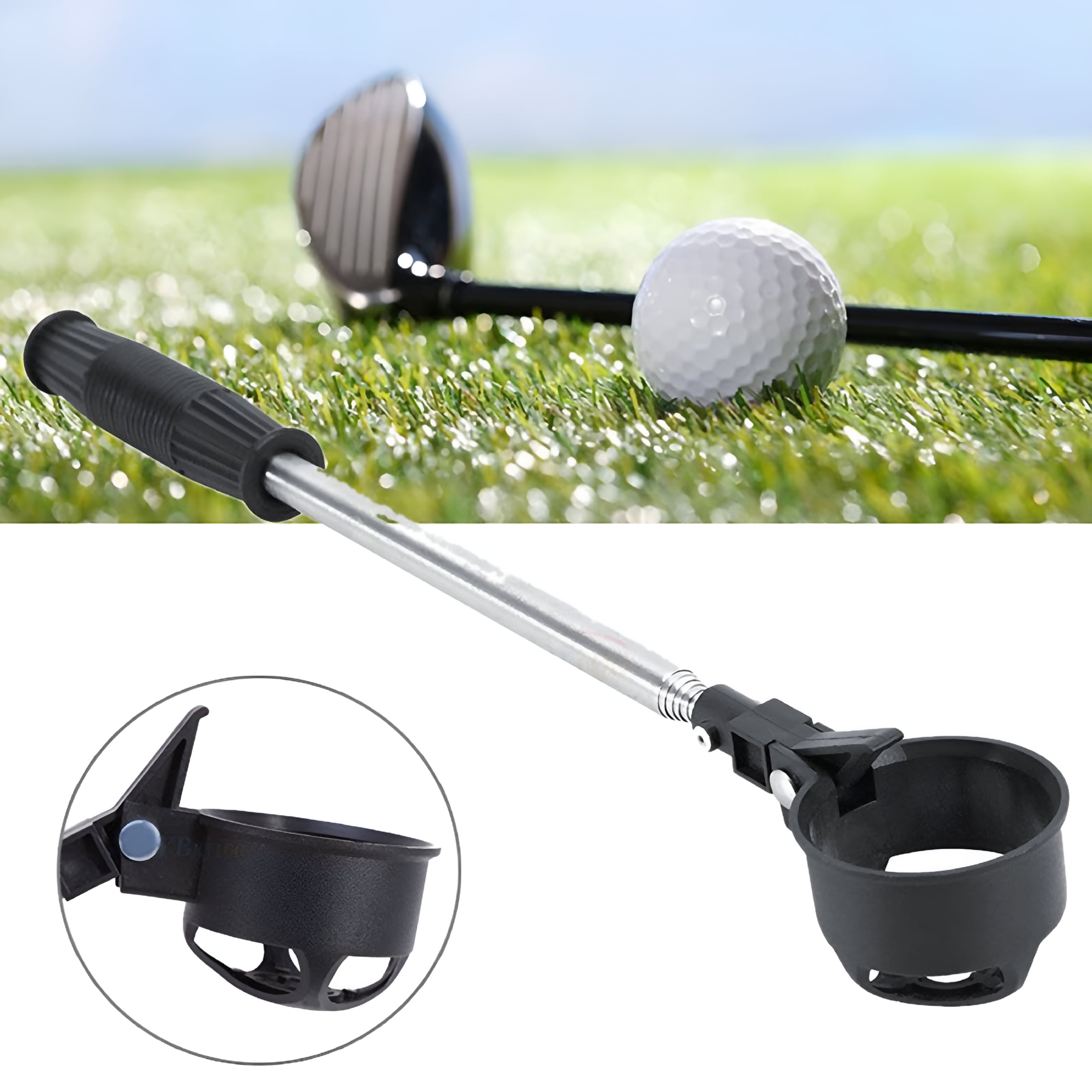 BESTSKY Golf Ball Retriever Grabber Stainless Steel - Walmart.com