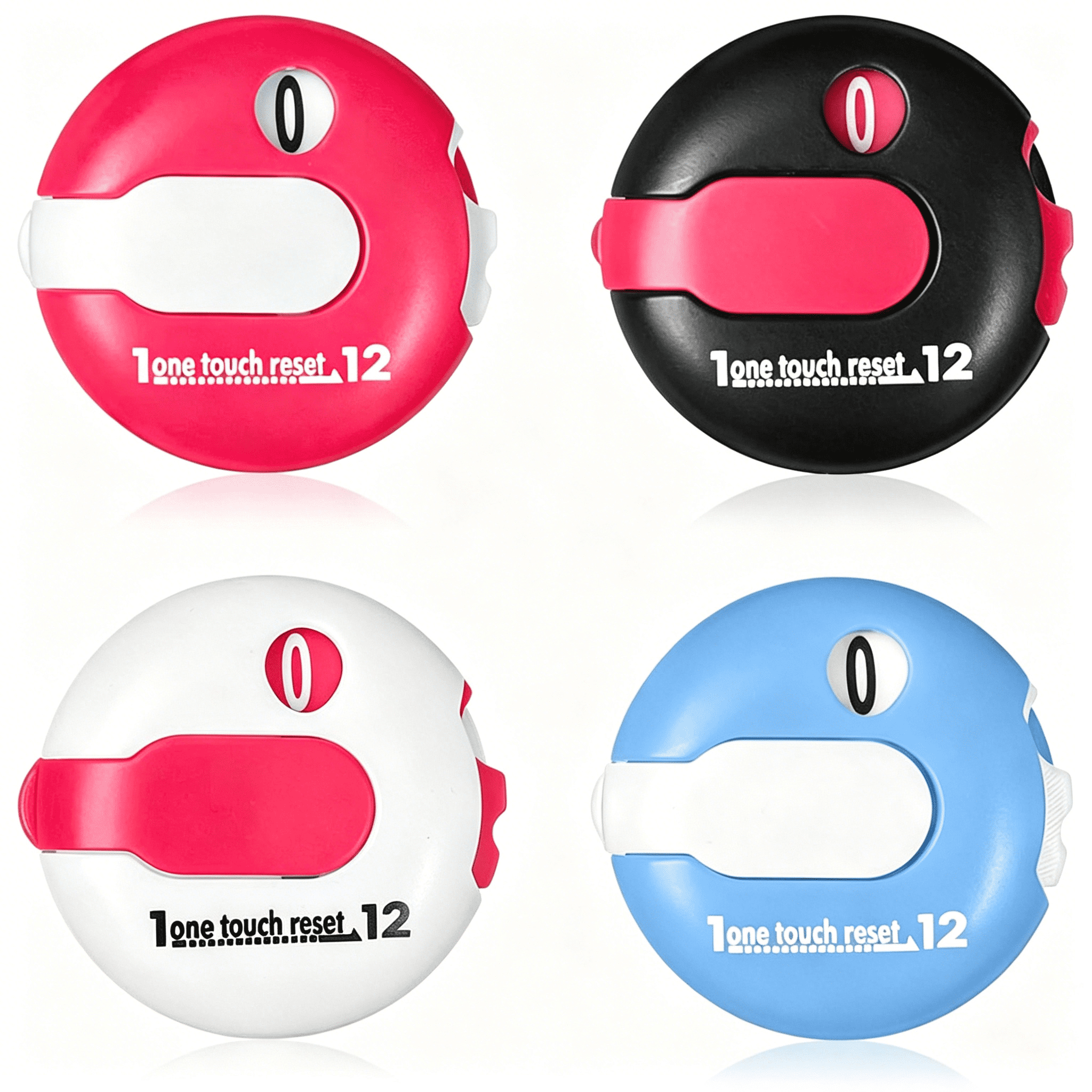 BESTSKY Golf Score Counter - 3 Pack Mini Stroke Trackers,Multi-Colored ...