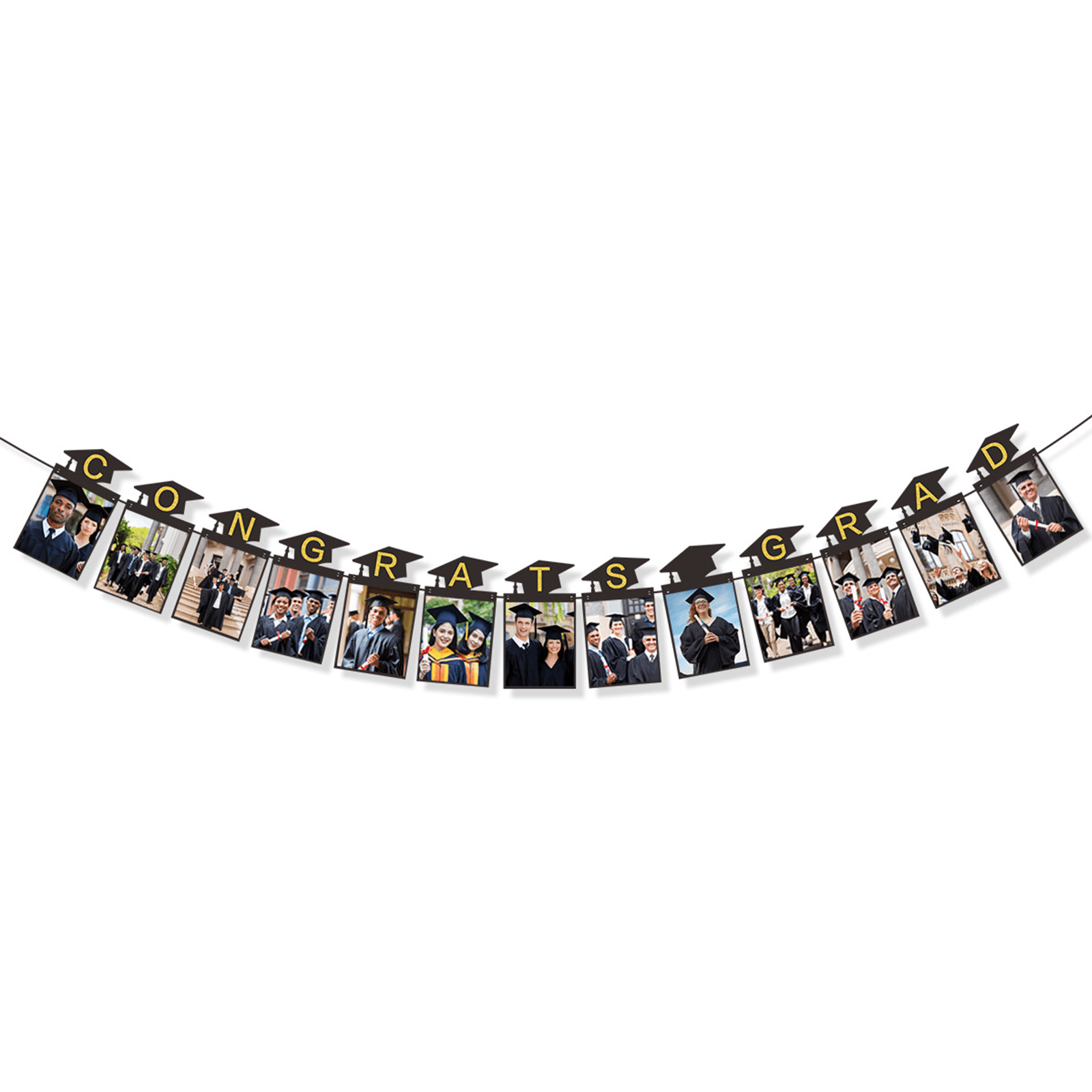 BESTSKY Graduation Photo Banner, Custom Graduation Banners, Party ...