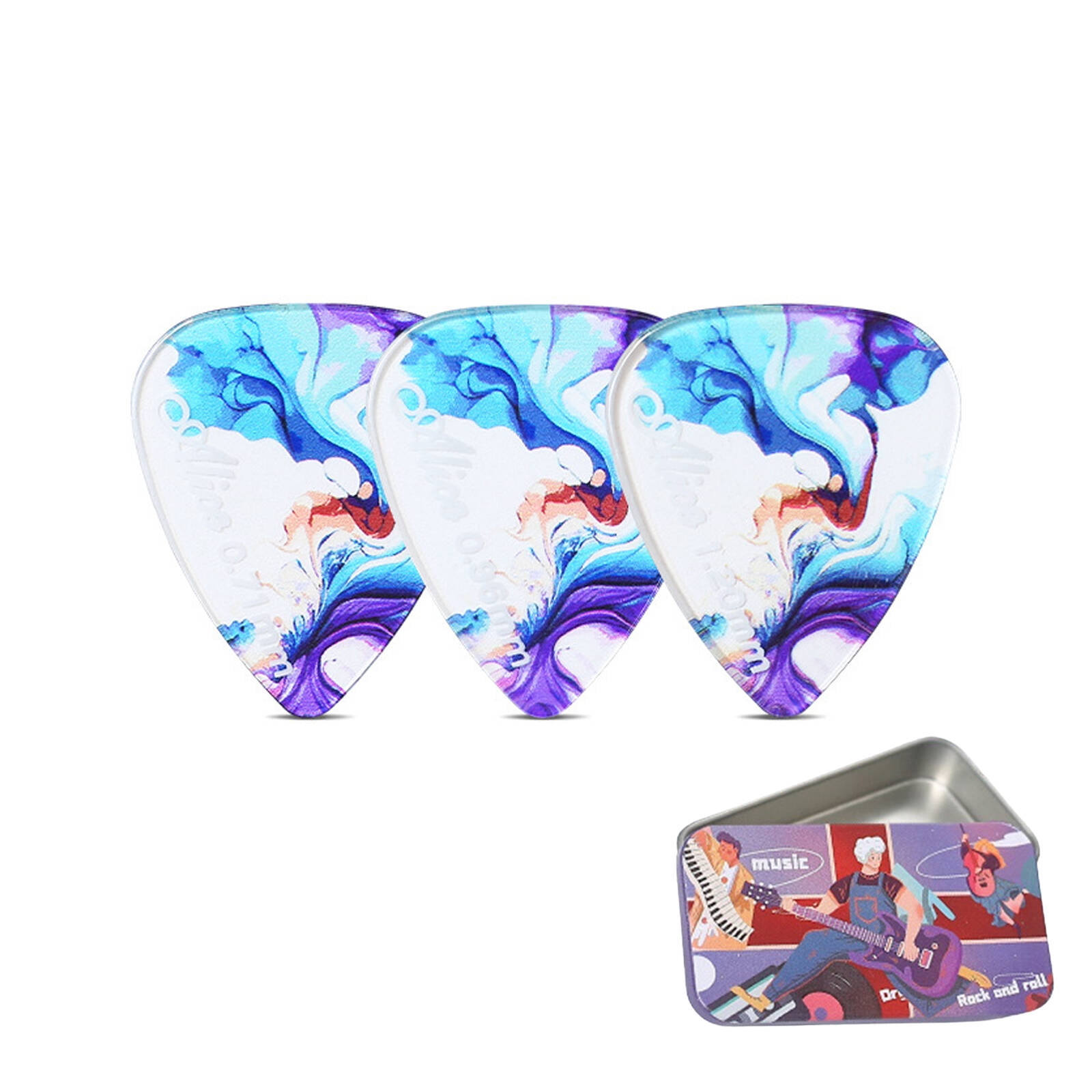 BESTSKY Guitar Picks,Responsive Guitar Accessories for Speed Picking ...