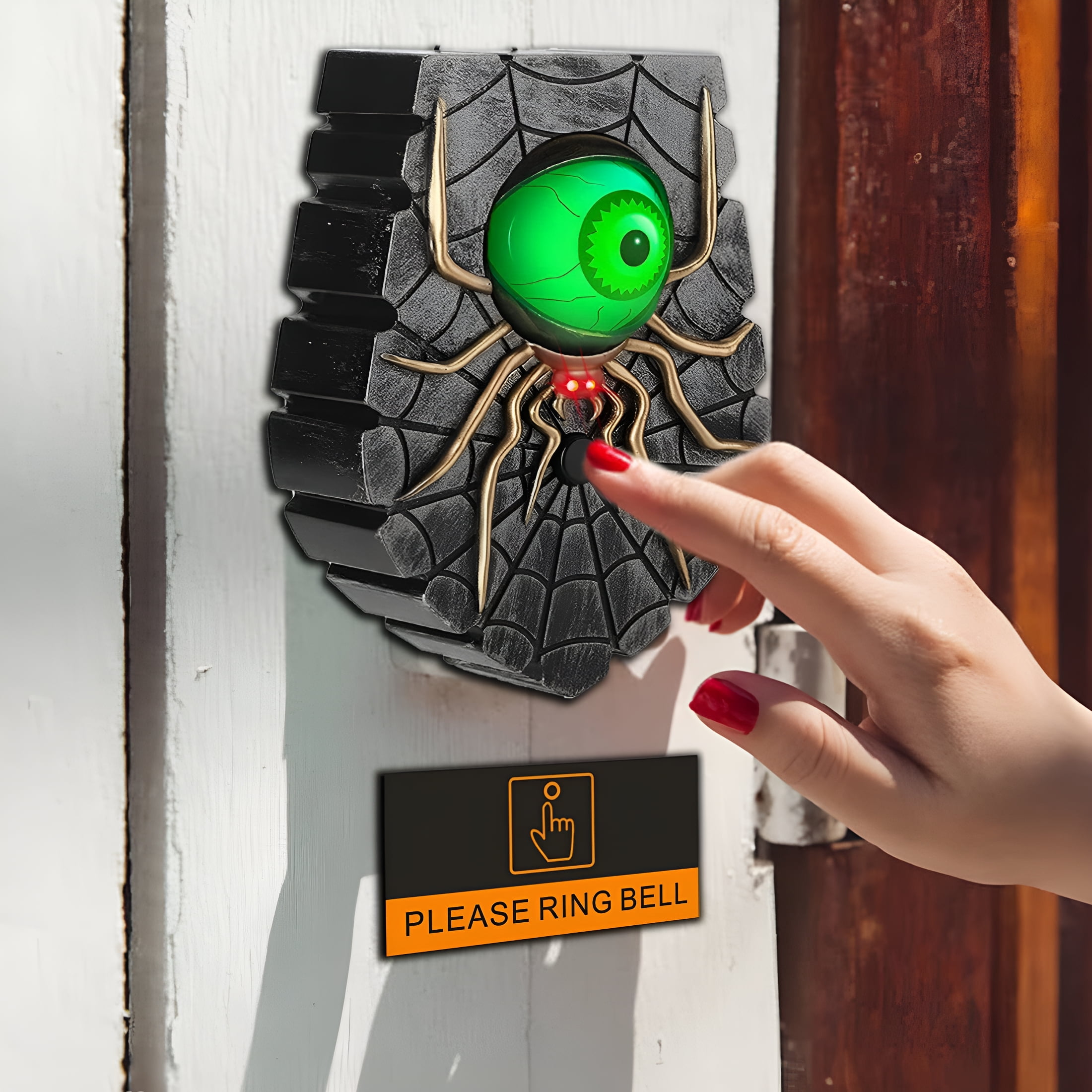 BESTSKY Halloween Decorations Scary Rolling Eyeball Halloween Decor ...