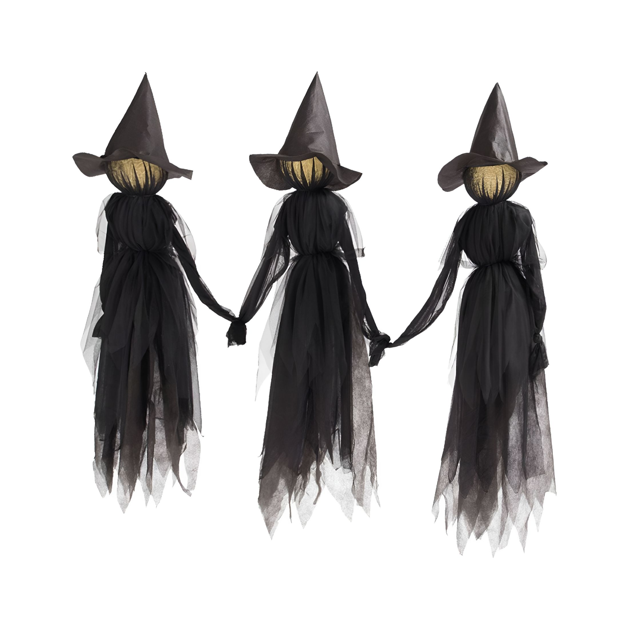 BESTSKY Halloween Witch Decorations Outdoor,Witches Holding Hands and ...