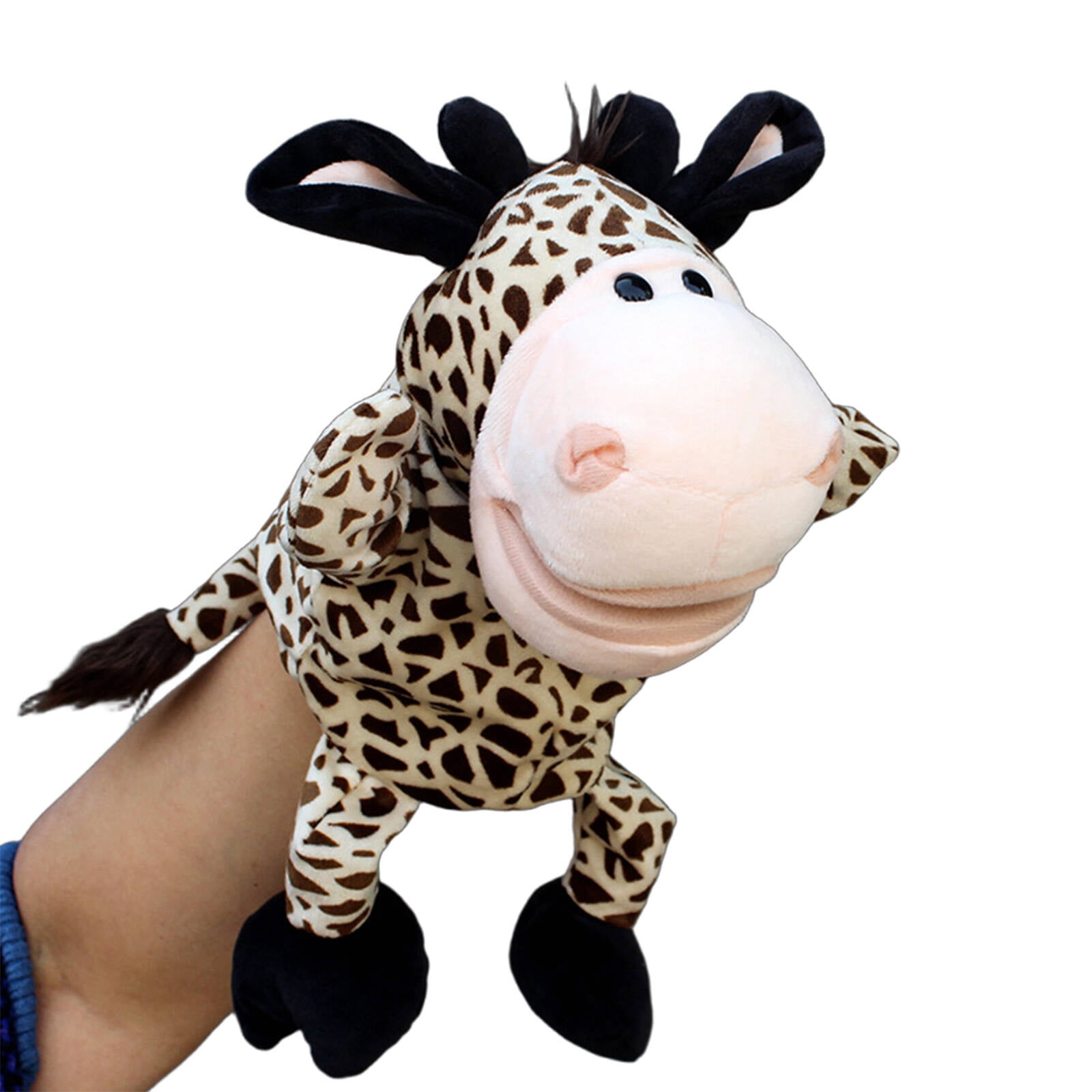 BESTSKY Hand Puppets Animal Gloves Design Puppet Theater Soft Plush ...