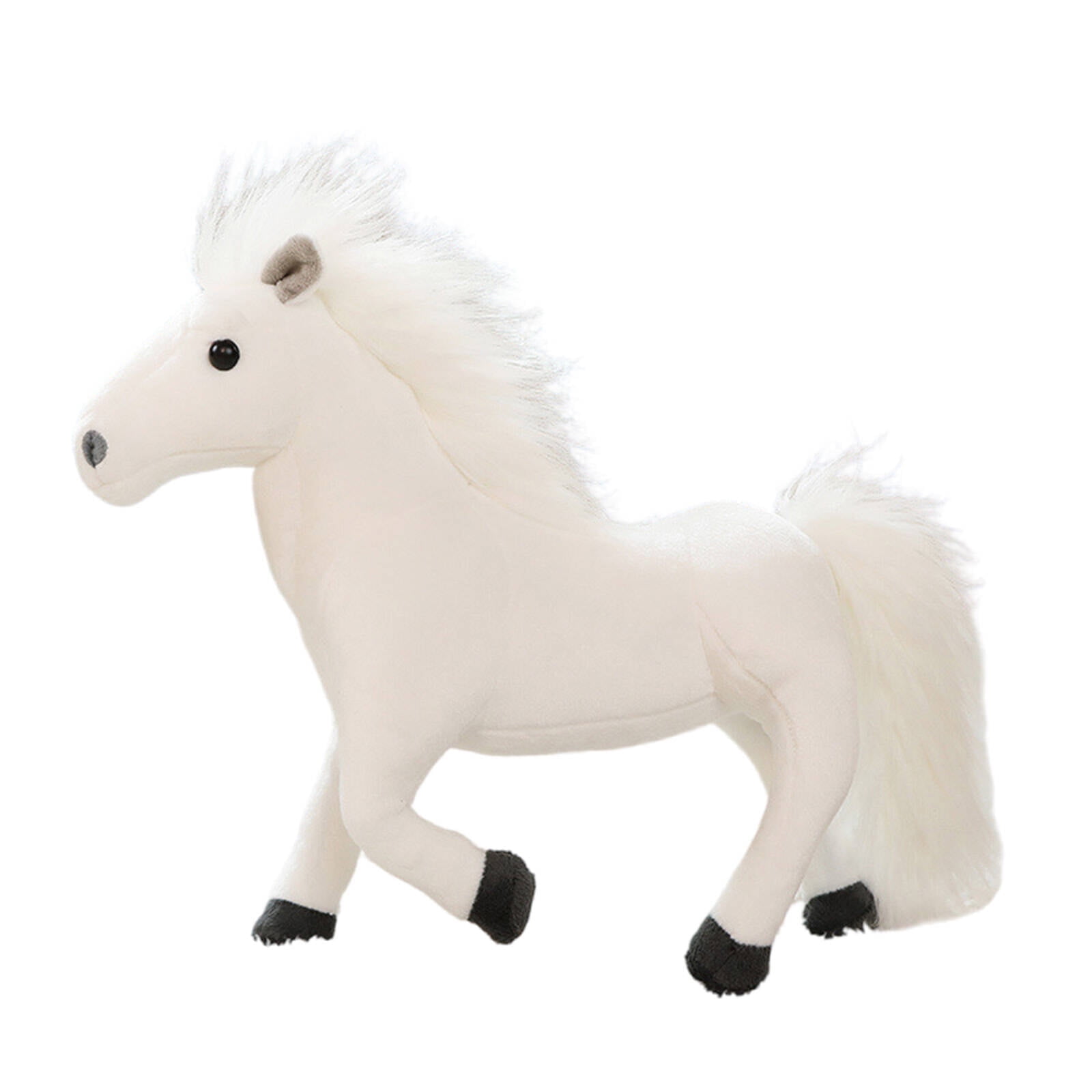 BESTSKY Horse Toys,32*26cm Adorable Horse Plush Horse Stuff,Smooth Tail ...