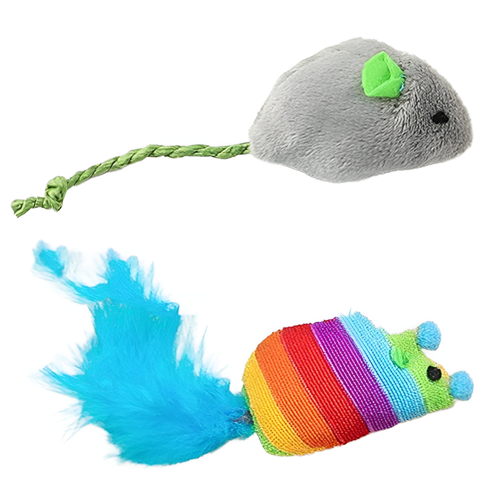 BESTSKY Interactive Cat Toy,Plush Mouse Cat Mouse Toy,Engaging and Fun ...