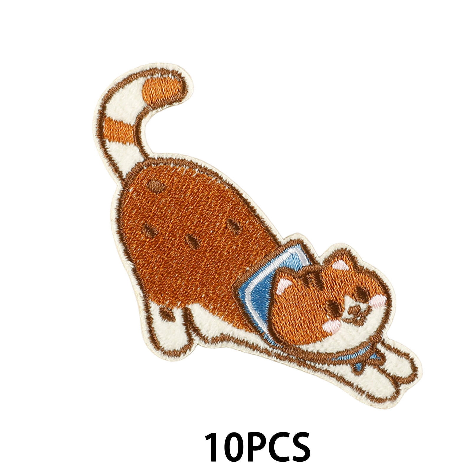 BESTSKY Iron On Patches,Adorable Cat Cartoon Patches for Clothes ...
