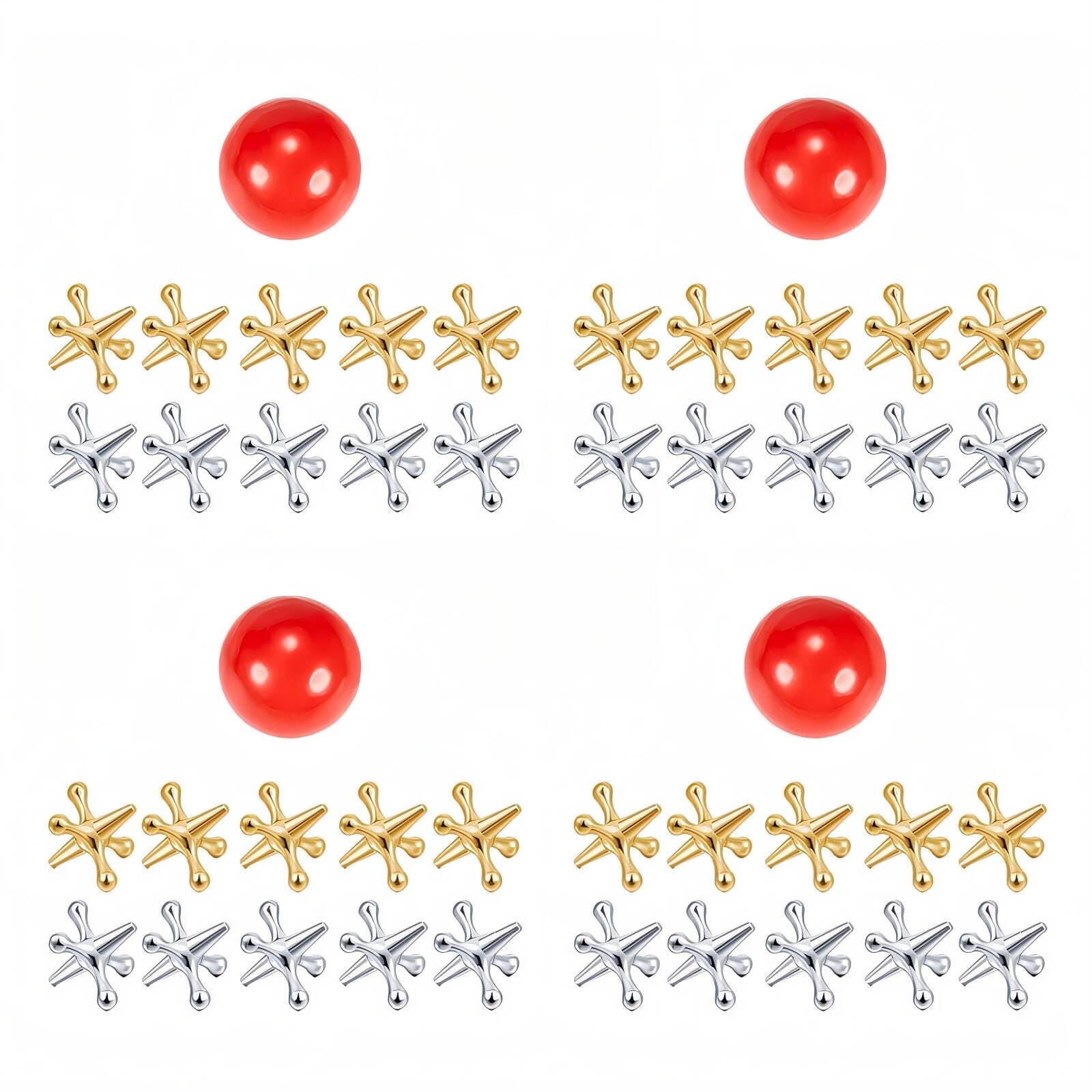 BESTSKY Jacks Game,Desktop Toy Jax Game,Stress Relief Toy Twister Game ...