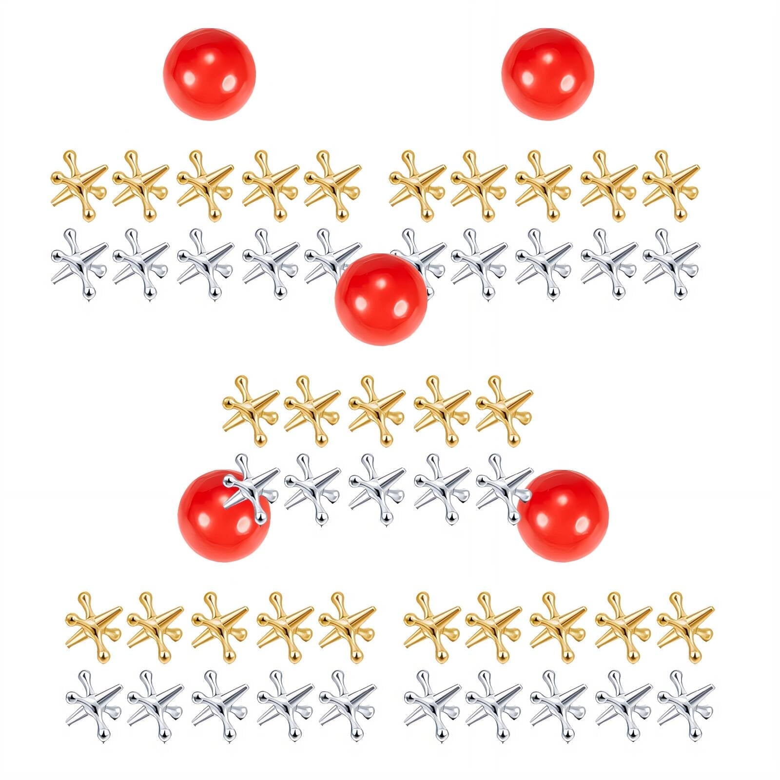 BESTSKY Jacks Game,Stress Relief Toy Jax Game,Creative Toy Twister Game ...