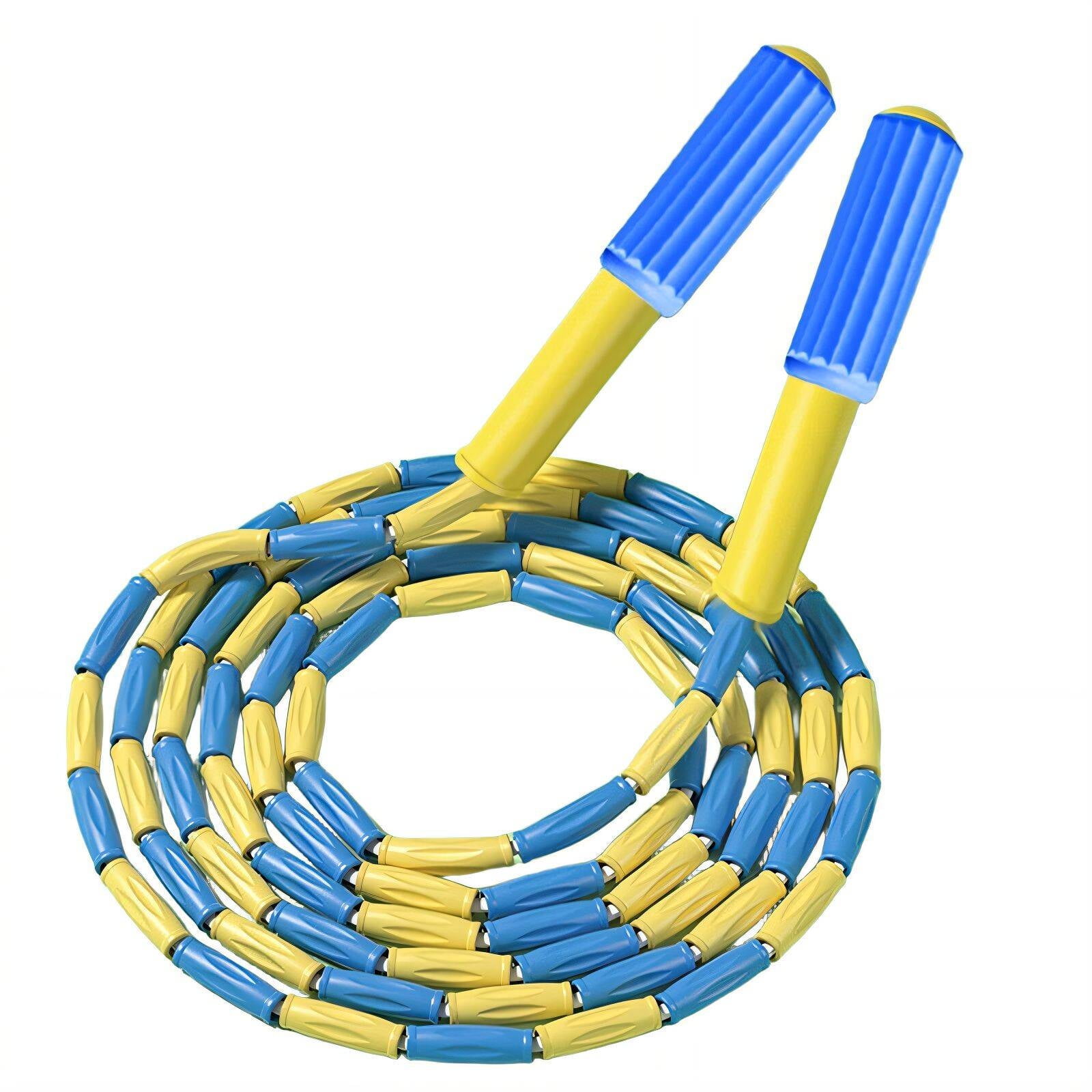 BESTSKY Jump Rope,Bamboo-Segmented Rope Kids Jump Rope,Tpu Beads ...