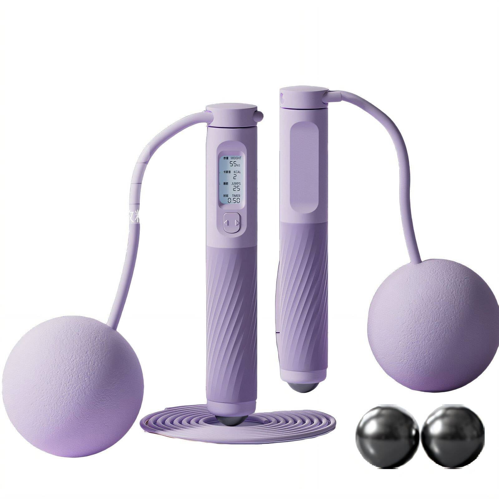 BESTSKY Jump Rope,Magnetic Ball Handle Kids Jump Rope,Smoother Fat ...