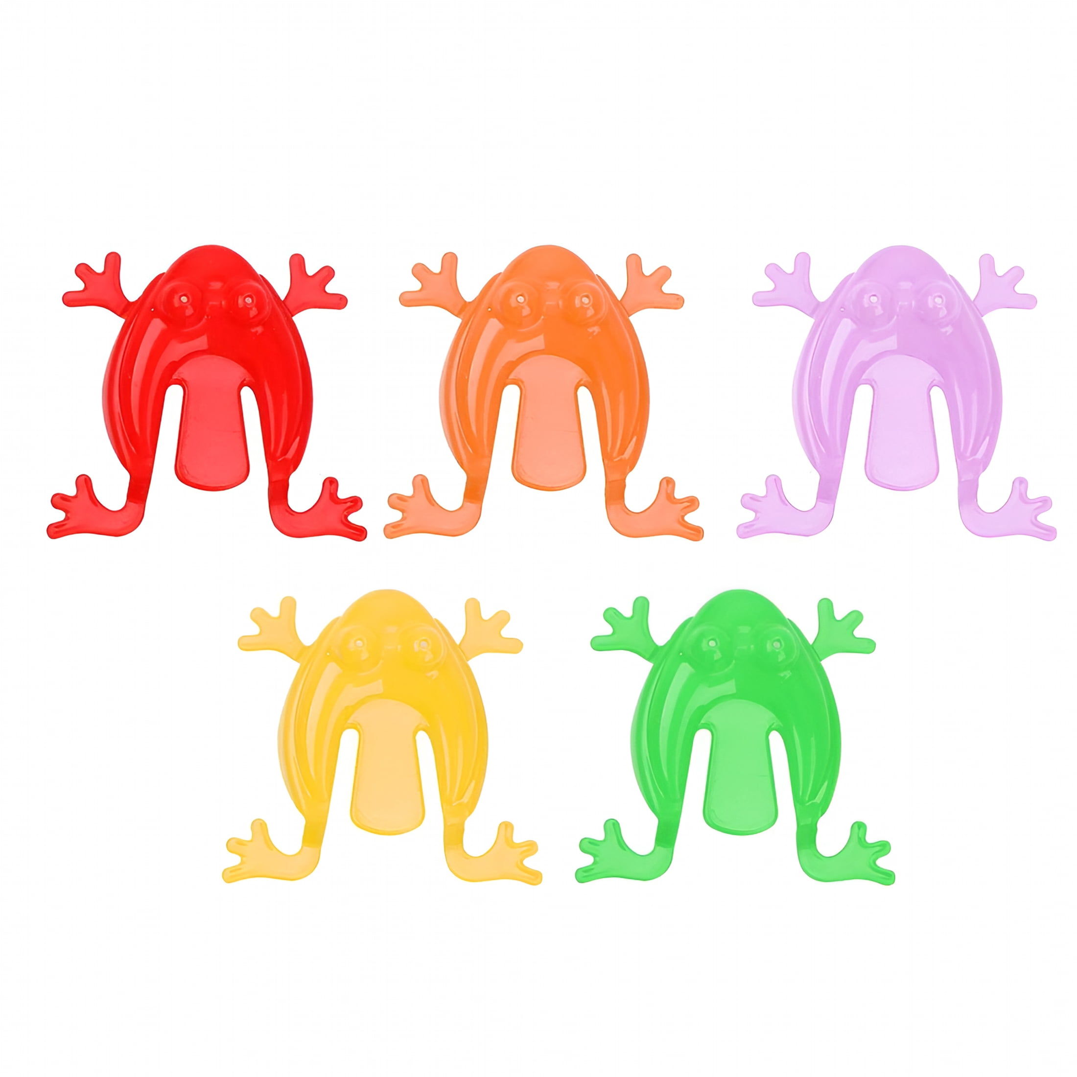 BESTSKY Jumping Plastic Frogs – 1-12Pcs Wedding Or Kids Party Gift ...