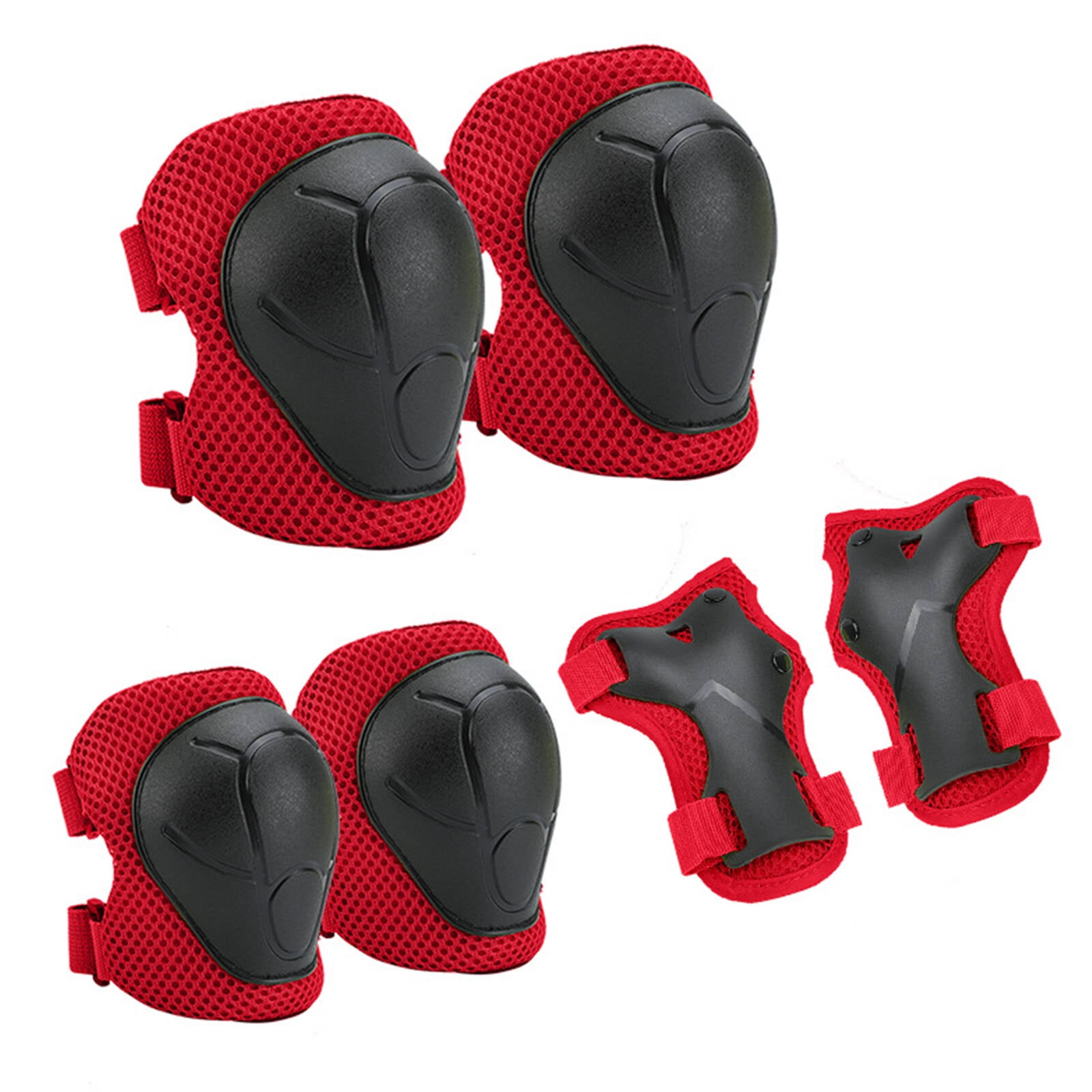 BESTSKY Kids Knee Pads and Elbow Pads Set,Cooling Ventilation Knee ...