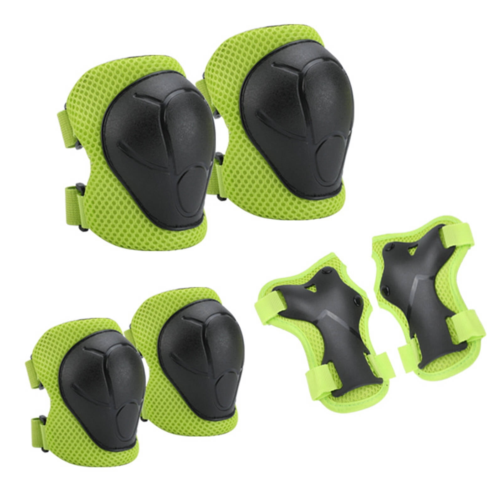 BESTSKY Kids Knee Pads and Elbow Pads Set,Impact-Resistant Shell Knee ...