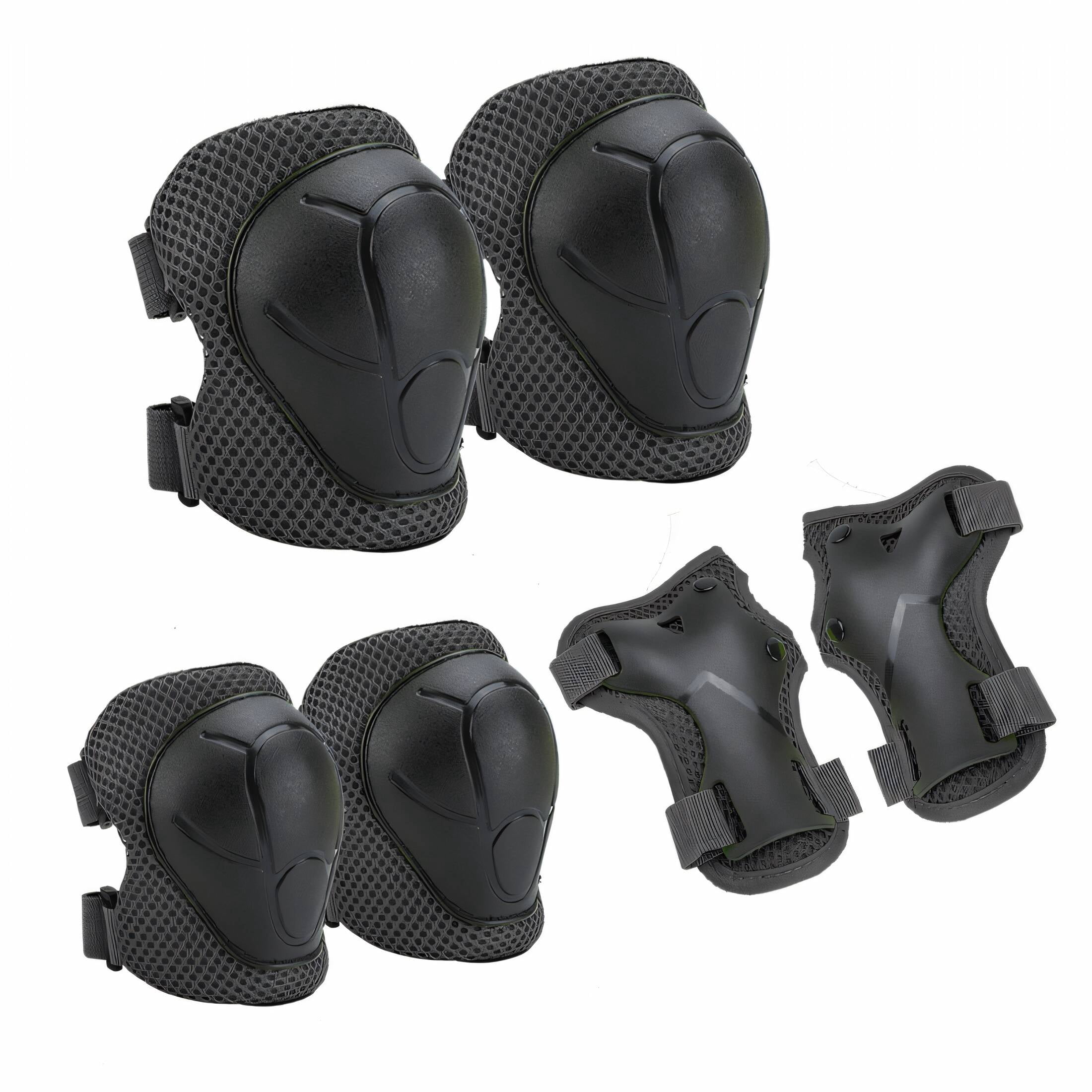 BESTSKY Kids Knee Pads and Elbow Pads Set,Rotating Headband Knee Pads ...