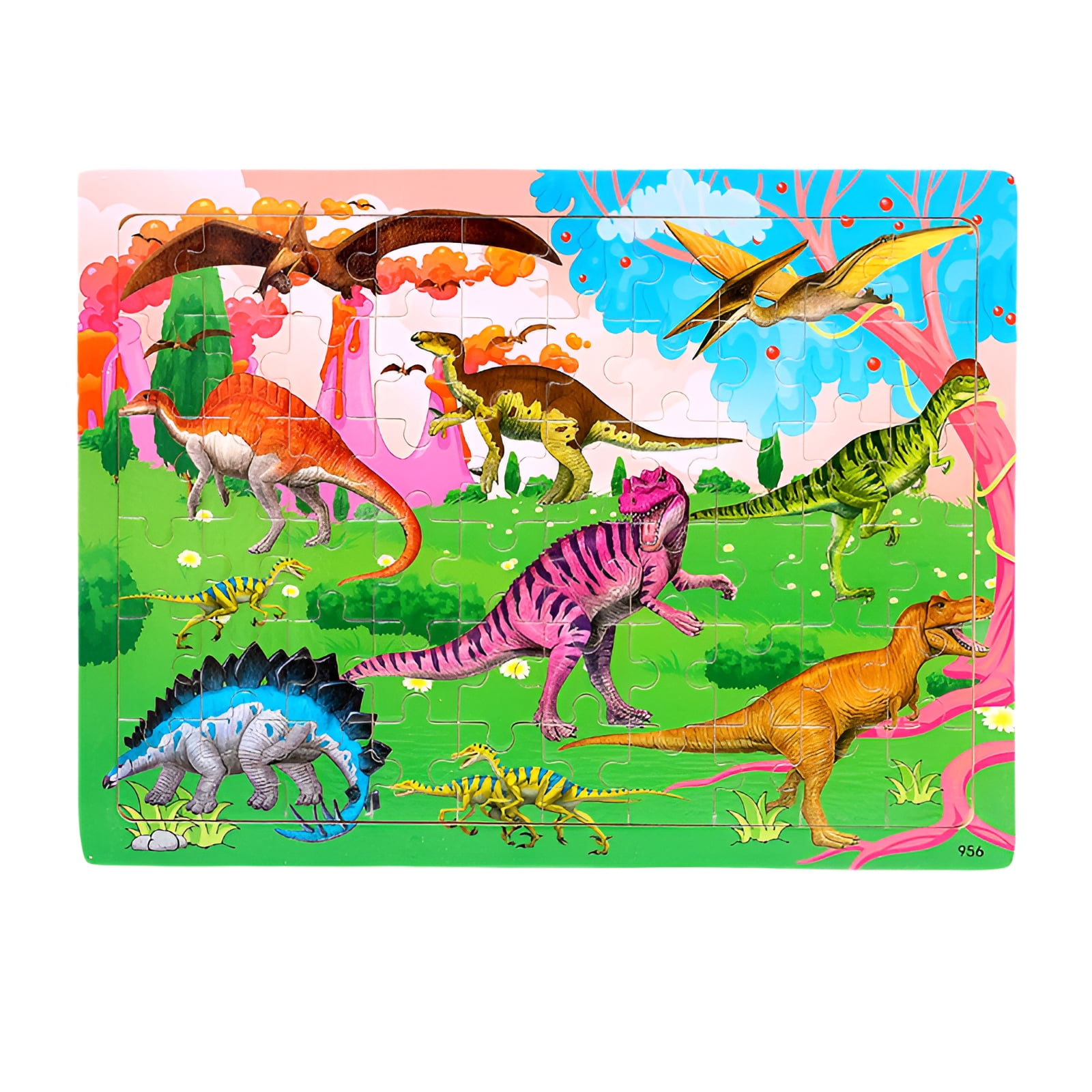 BESTSKY Kids Puzzles Ages 3-5,Developmental Puzzle Wooden Puzzles for ...