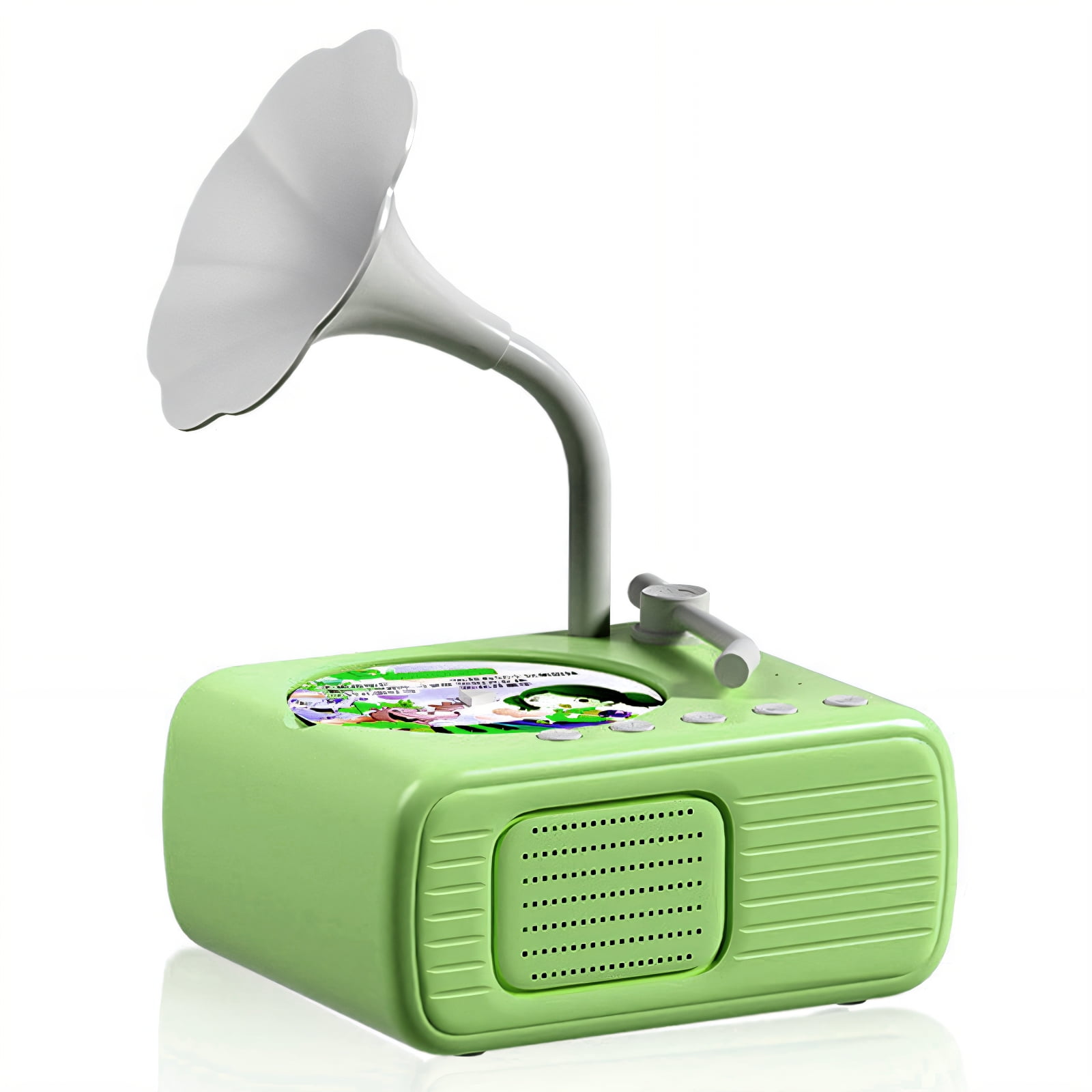 BESTSKY Kids Record Player,Safe Play Materials Record Player Stand,Non ...