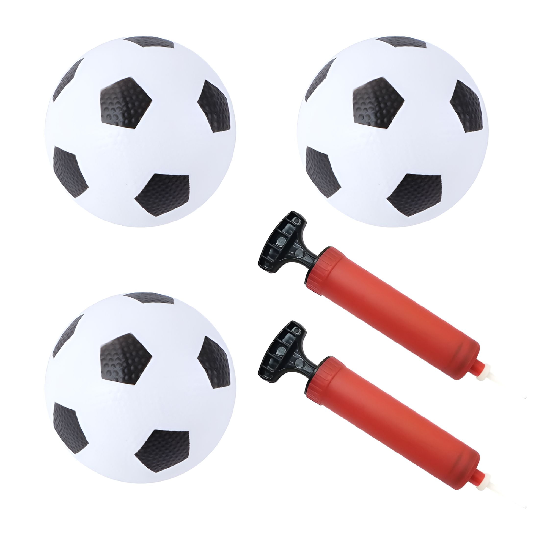 BESTSKY Kids Soccer Balls with Pumps for Outdoor Sports - 3 Balls, 2 ...