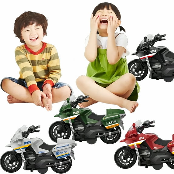 BESTSKY Kids Toddlers Motorcycle Toys,Simulation Model of Inertia ...