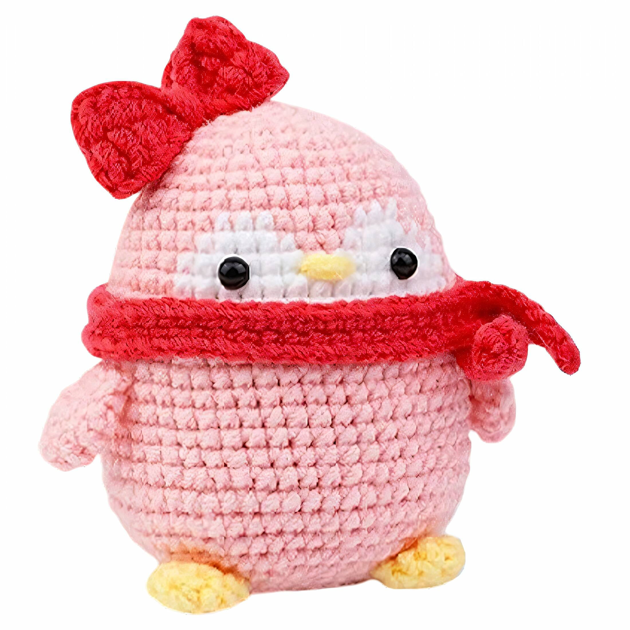 BESTSKY Kids Toys Full Crochet Kit Wobbles Crochet Animal Kit Perfect ...
