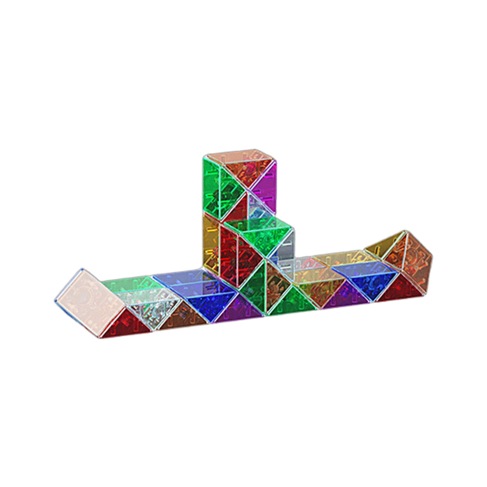 BESTSKY Magic Cube,Birch Egg Structure Wedges Magic Snake Cube,Elastic ...