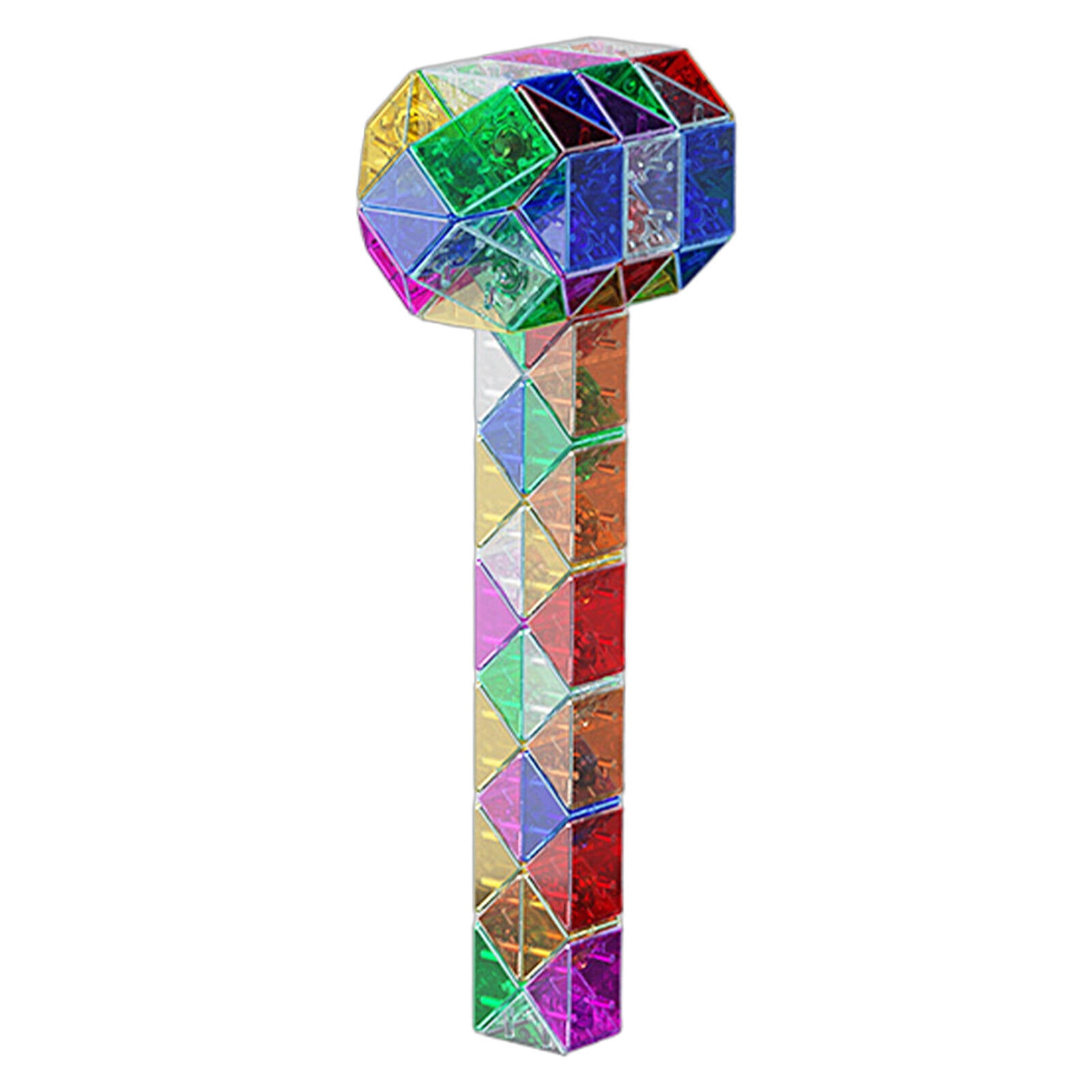 BESTSKY Magic Cube,Birch Egg Structure Wedges Magic Snake Cube,Elastic ...